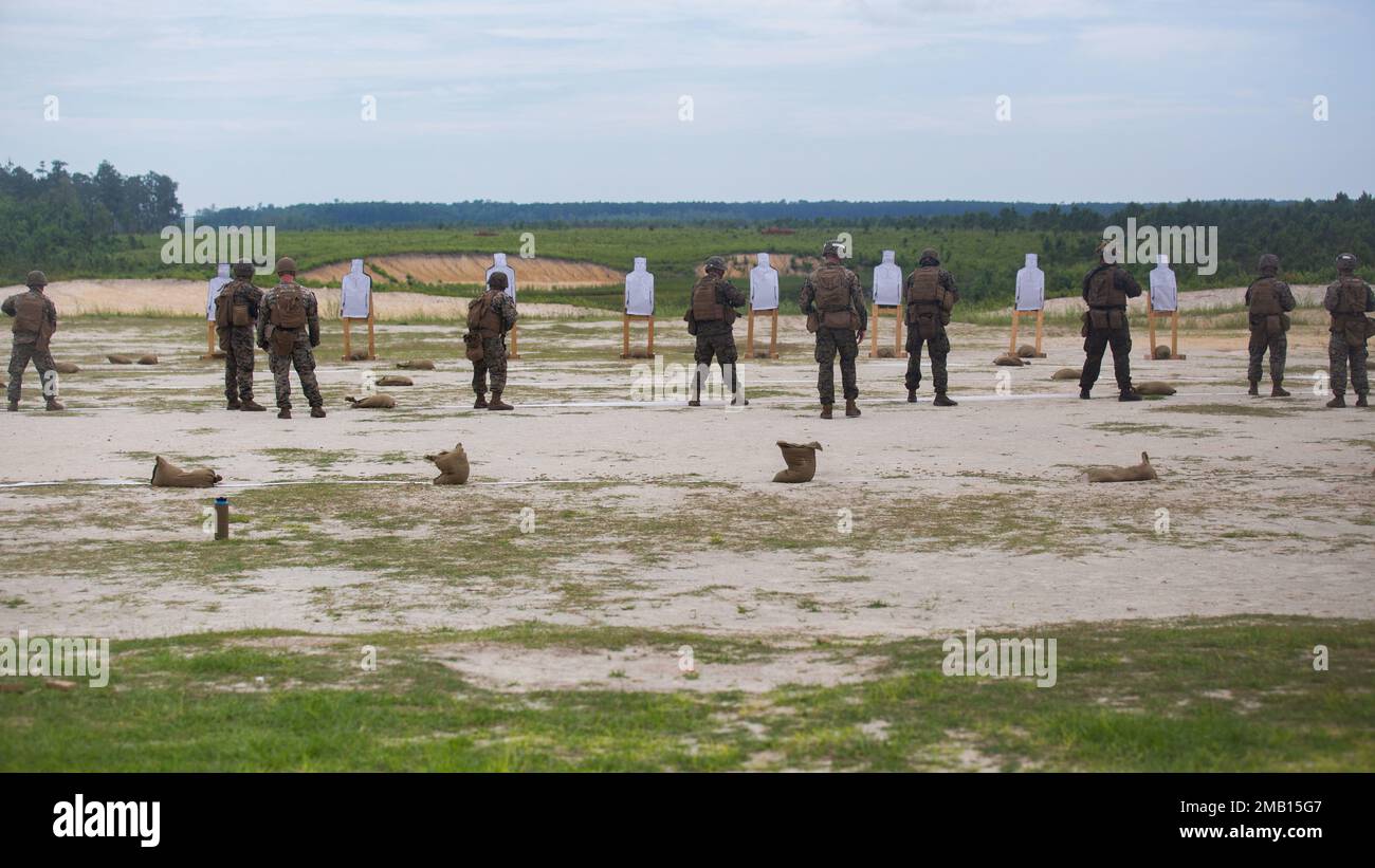 U.S. Marine Corps Combat Skills Program (CSP) participants execute a ...