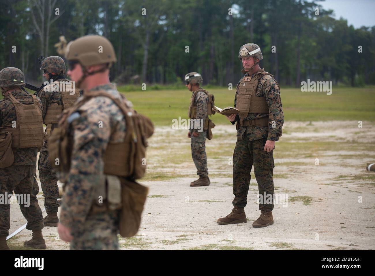 U.S. Marine Corps Combat Skills Program (CSP) participants execute a ...
