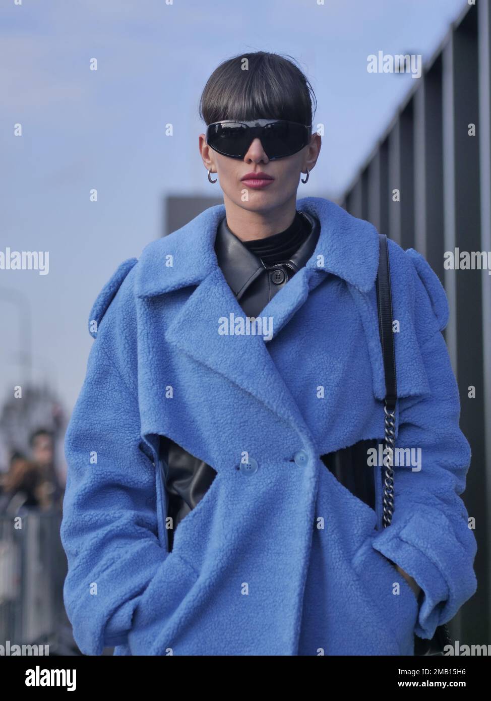 Katya Tolstova street style outfits after Gucci Fashion Show at Milan ...