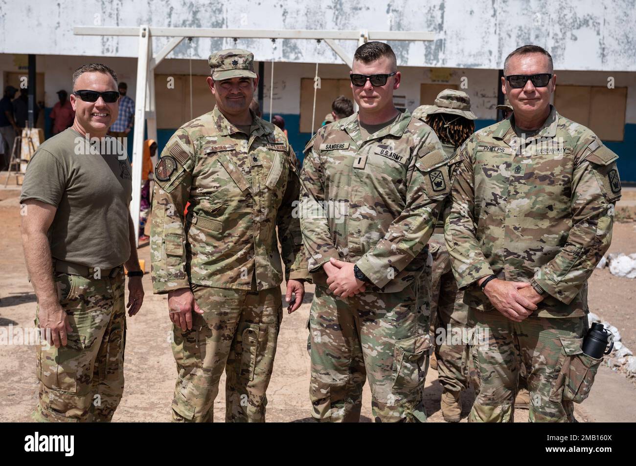 U.S. Air Force Airmen with the 776th Expeditionary Air Base Squadron ...