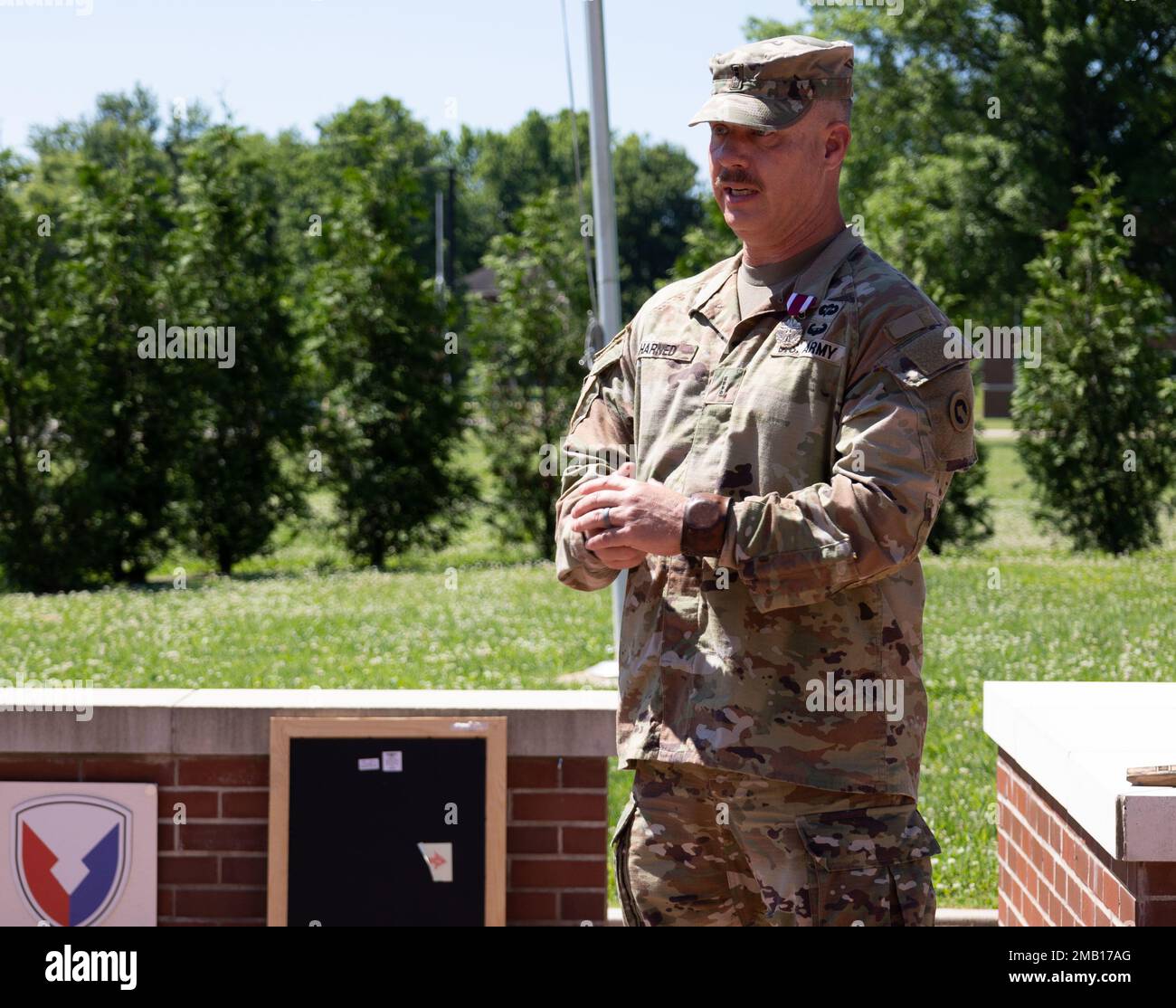 Chief Warrant Officer 4 Scott Harned, senior petroleum technician, 1st ...