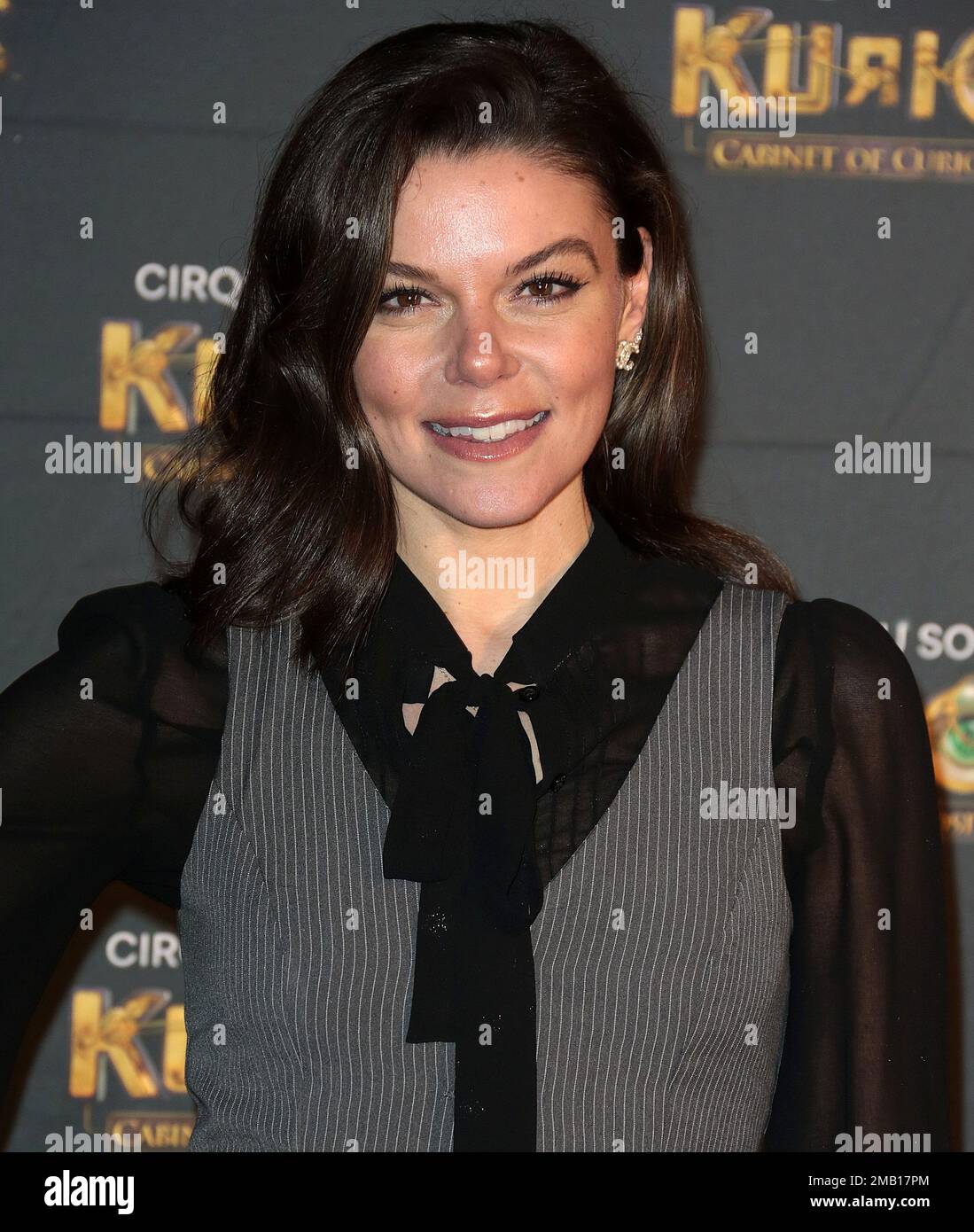 Jan 18, 2023 - London, England, UK - Faye Brooks attending Cirque Du ...