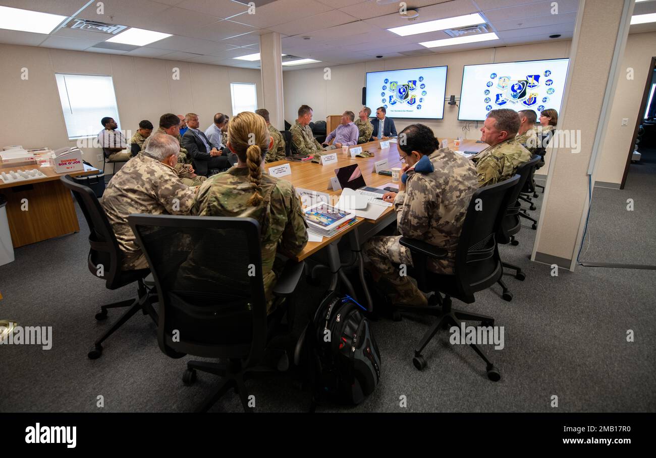 Members of the Qatar Emiri Corps of Engineers, U.S. Army, U.S. Air ...