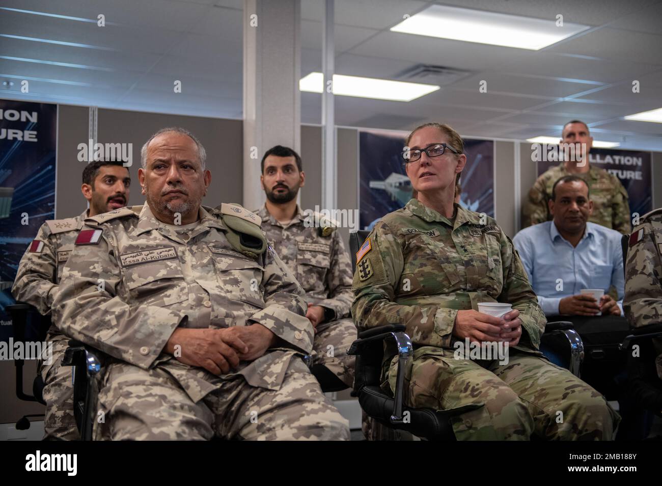 Qatar Emiri Corps of Engineers Maj. Gen. Essa Ali E M Al-Kubaisi, QECE ...