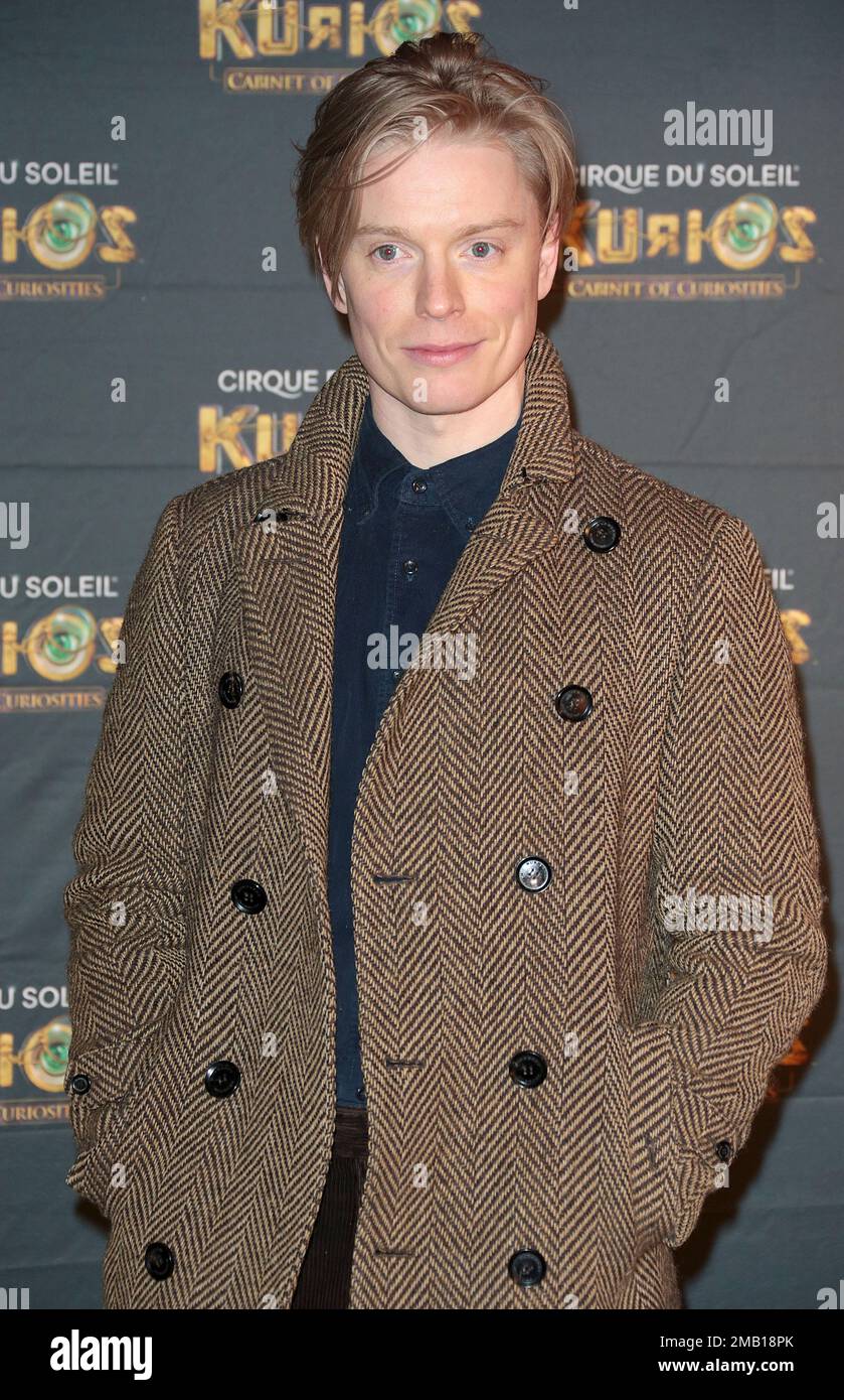 Jan 18, 2023 - London, England, UK - Freddie Fox attending Cirque Du ...