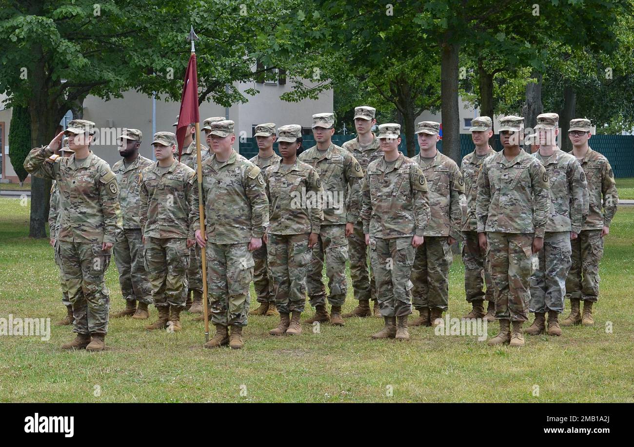 Lt. Col. Erica Kane (far left) assumed command of the U.S. Army Health ...