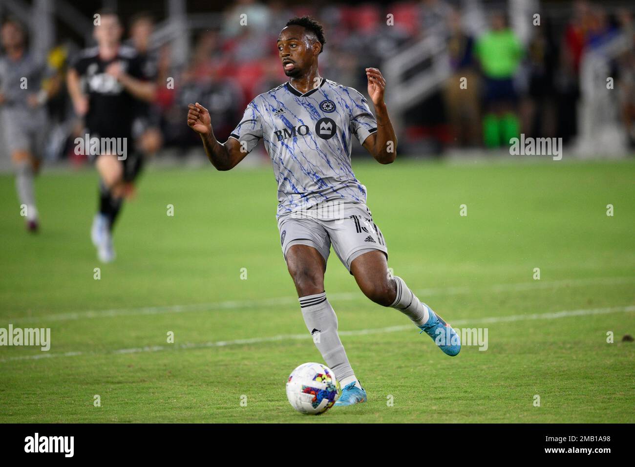 CF Montreal forward Mason Toye in action during the first half of an ...