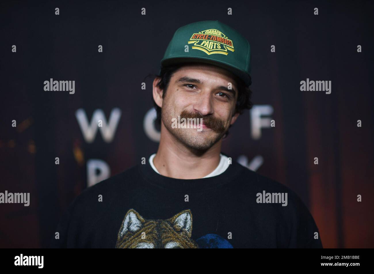 Tyler Posey arrives at the premiere of "Wolf Pack" on Thursday Jan. 19 ...