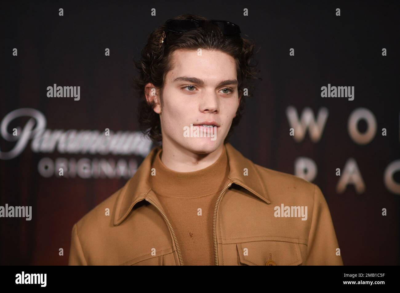 Vince Mattis arrives at the premiere of "Wolf Pack" on Thursday Jan. 19 ...