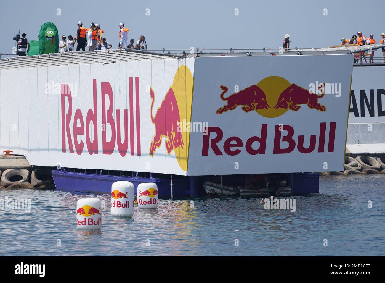 ISTANBUL, TURKIYE - AUGUST 14, 2022: Competitor performs a flight with ...
