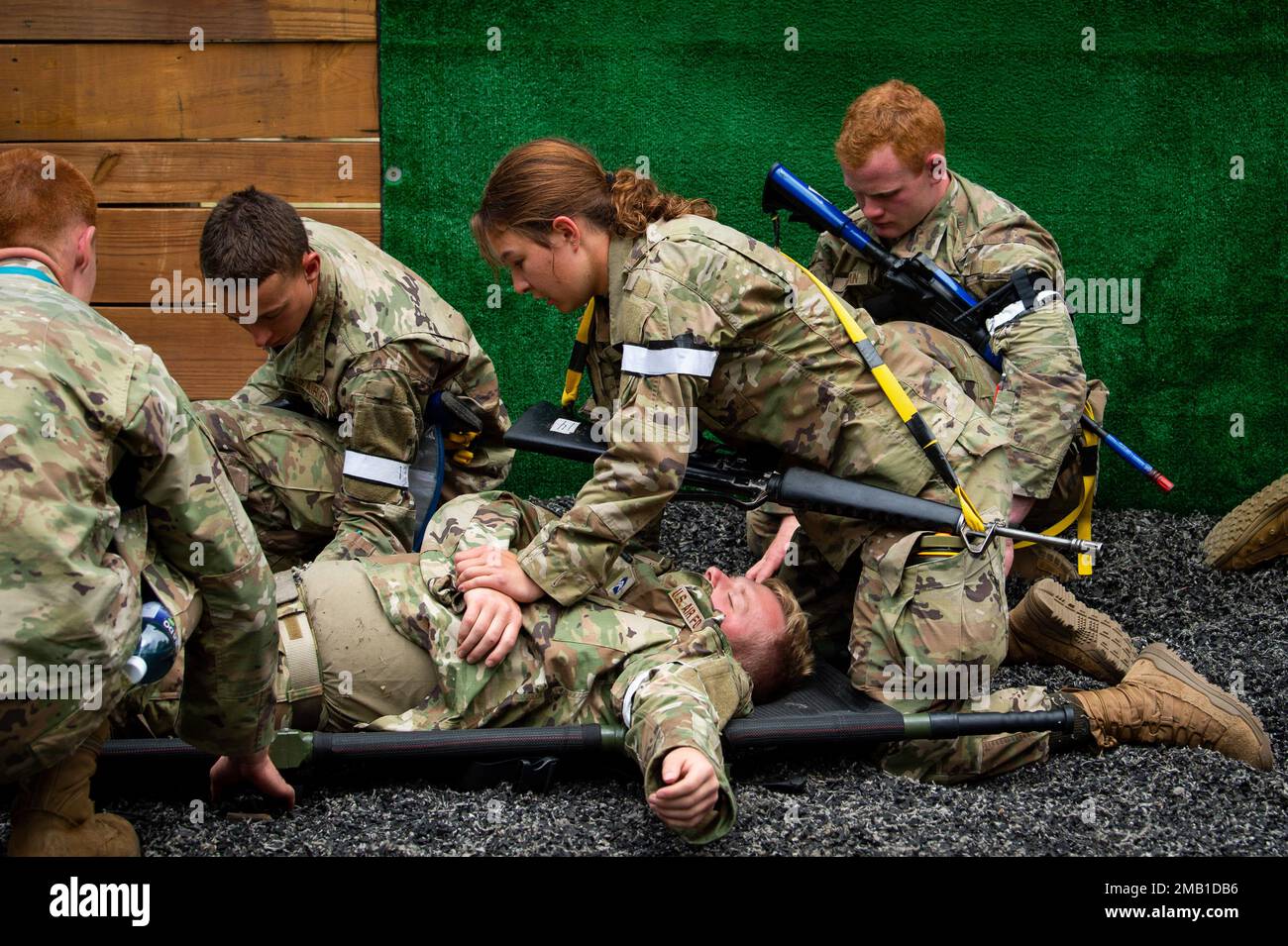 U.S. AIR FORCE ACADEMY, Colo. -- ROTC cadets and U.S. Air Force Academy ...
