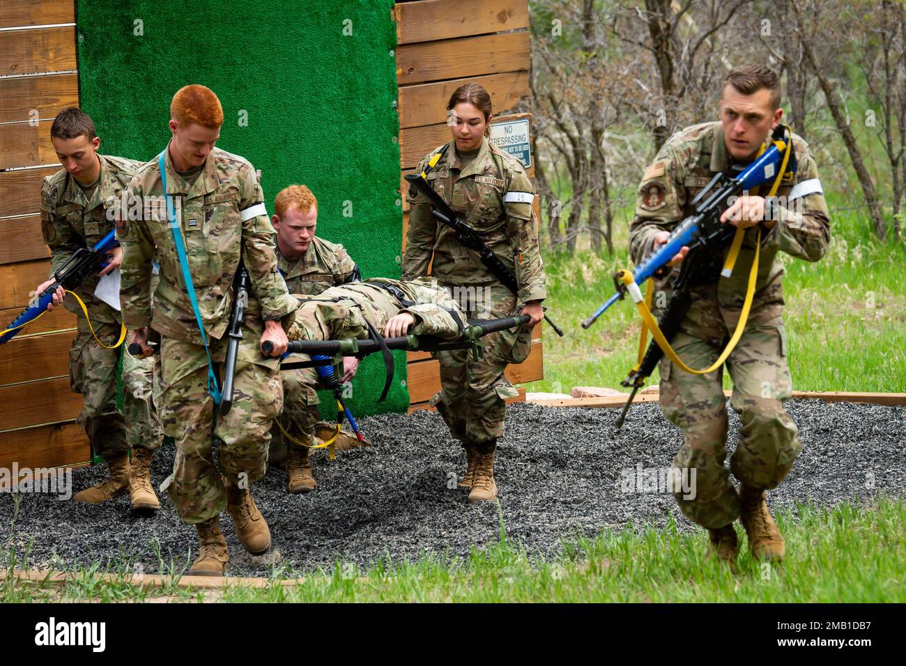 U.S. AIR FORCE ACADEMY, Colo. -- ROTC cadets and U.S. Air Force Academy ...