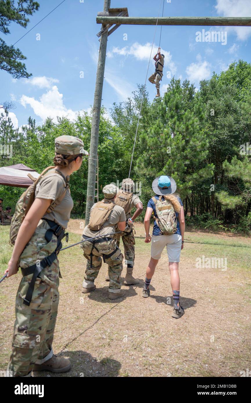 Cadets from South Carolina high school Junior Reserve Officer Training ...