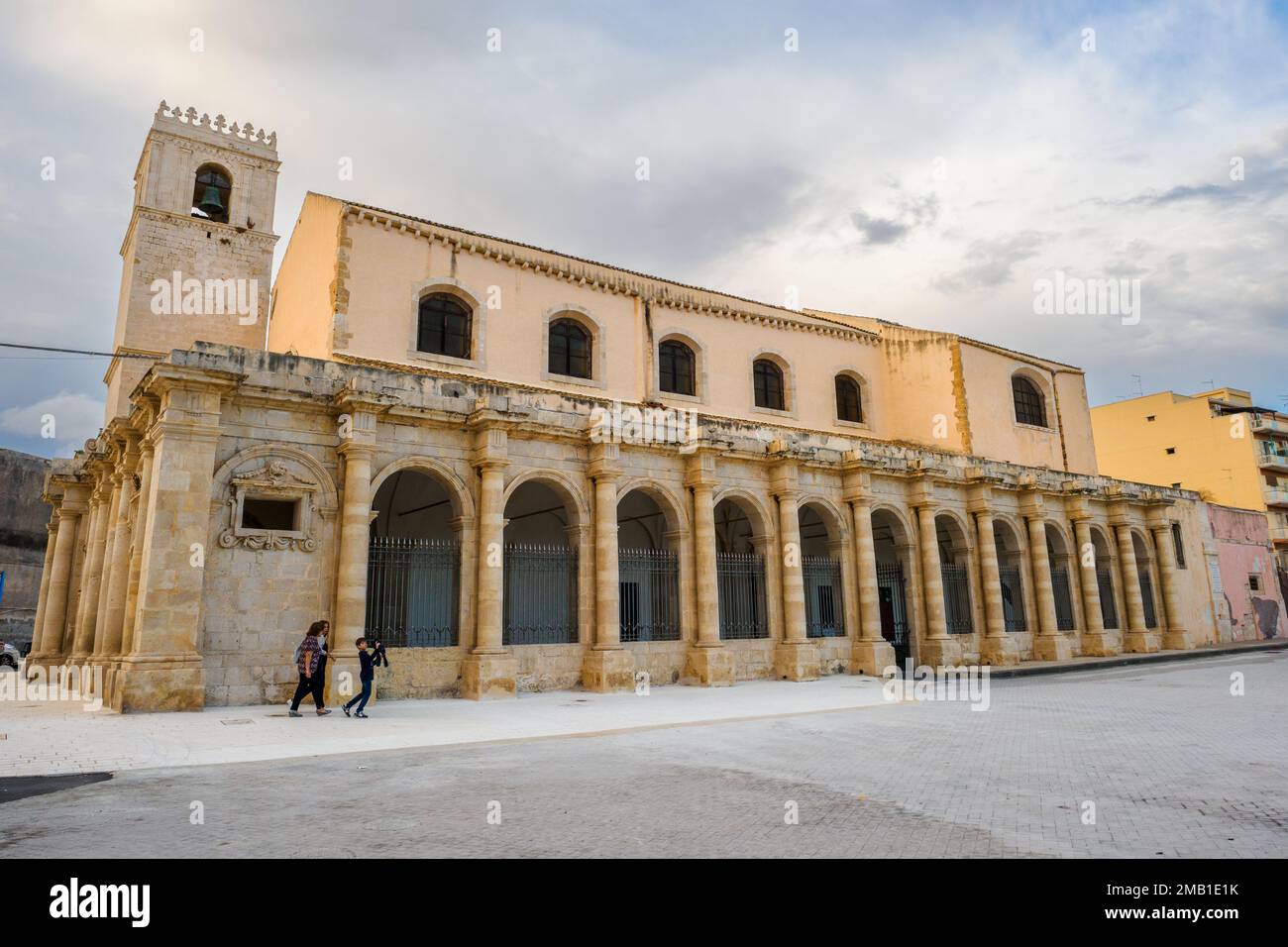 Sanctuary of Santa Lucia al Sepolcro - Siracuse, Sicily, Italy Stock ...