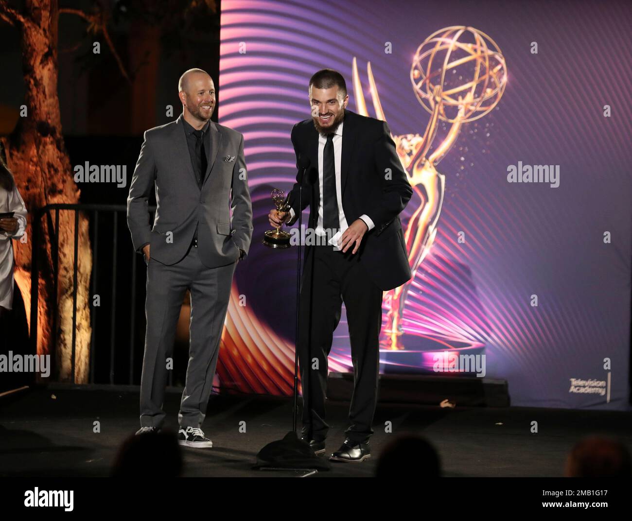 John Horvath accepts the Short Promo - Sports Emmy for Bally Sports ...