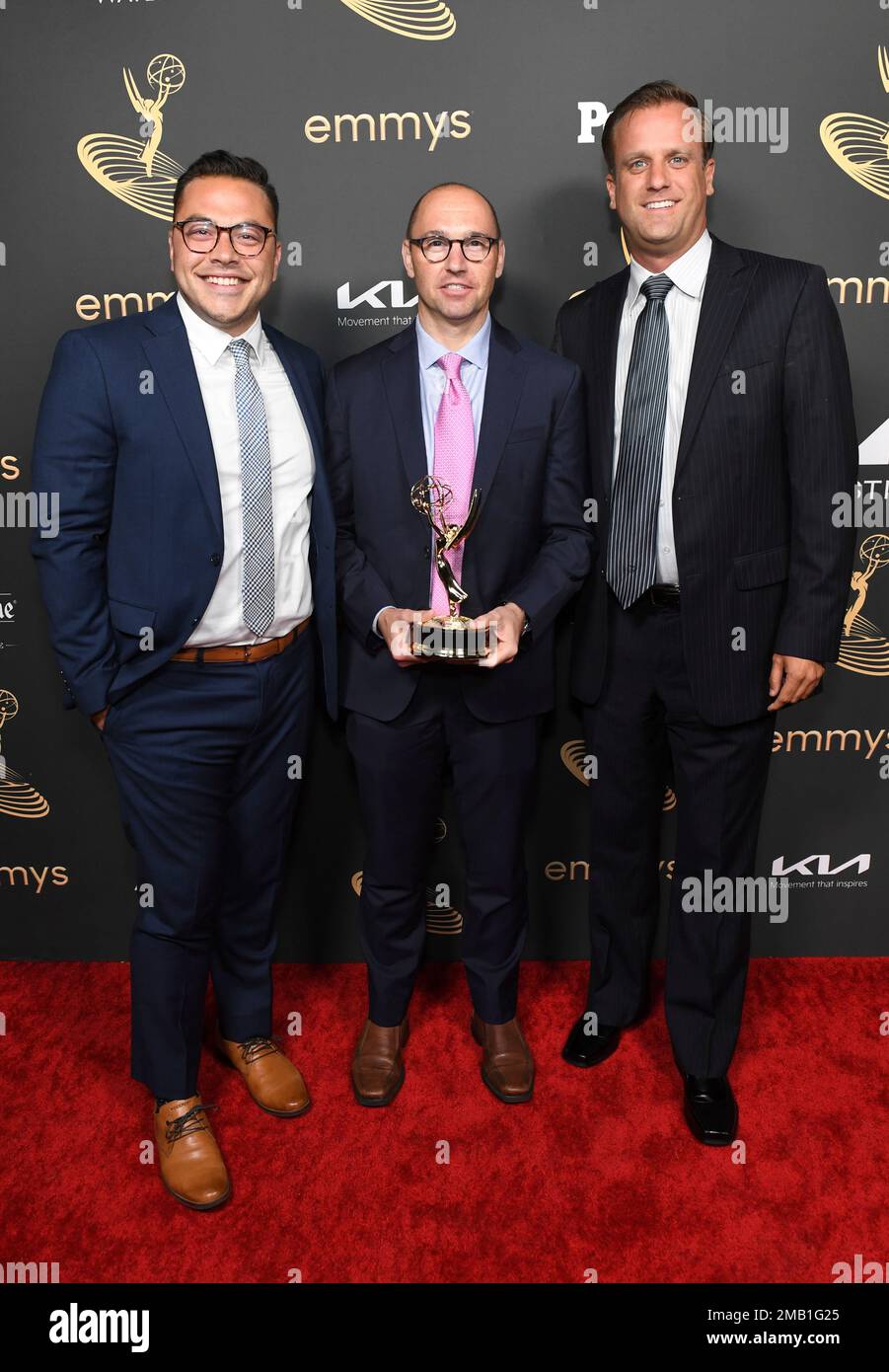 Scott Ohashi, from left, Pat Becher and Brian DeCloux backstage after ...