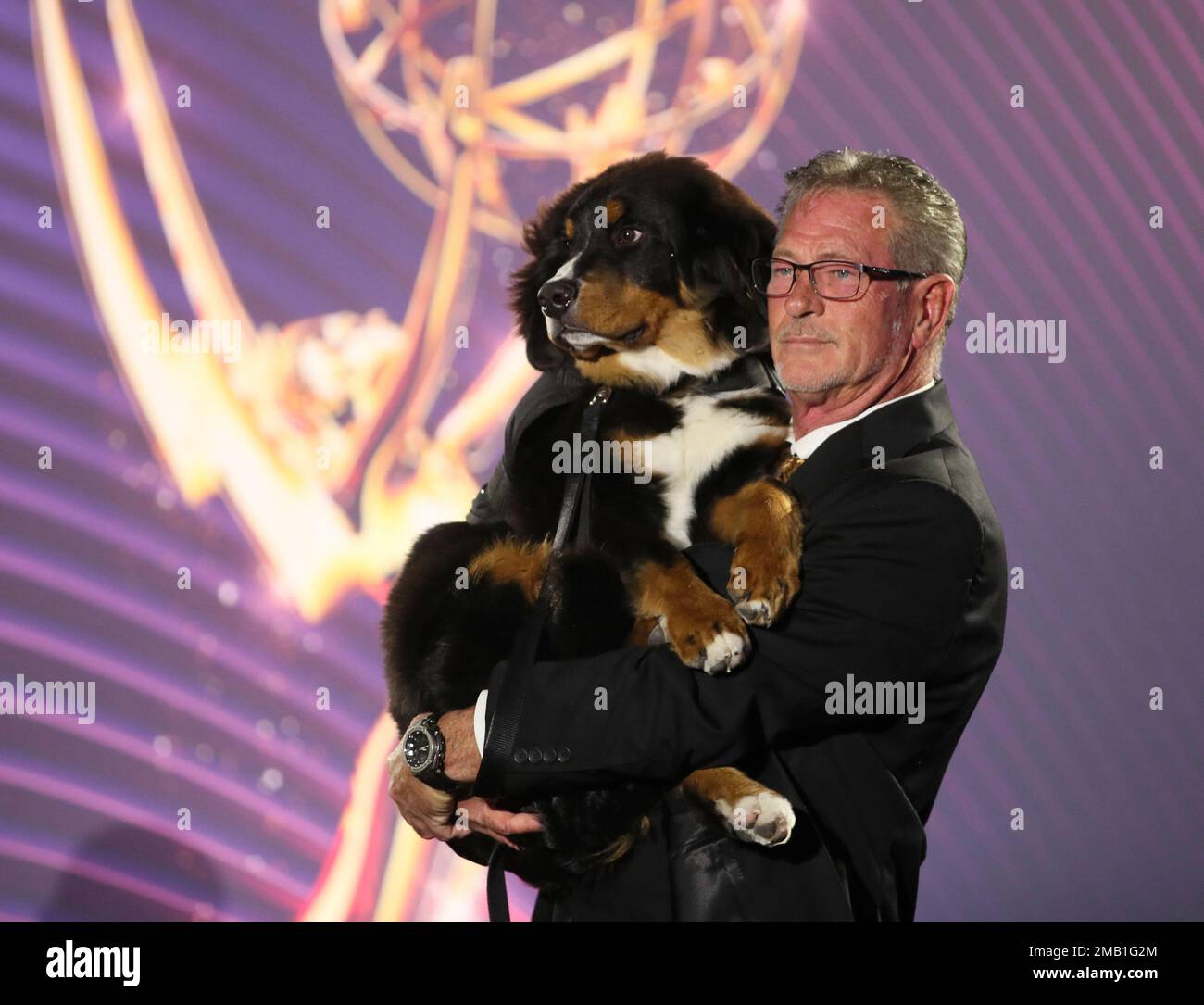 Cooper, left, and Mike Maas accepts the Short Promo - News/Topical Emmy ...