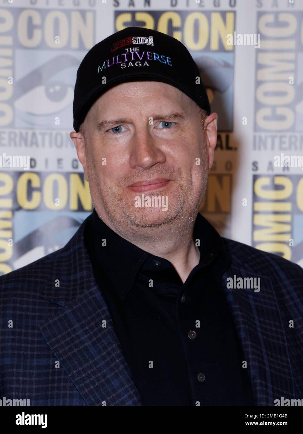 Marvel Studios President Kevin Feige attends press line for Marvel ...
