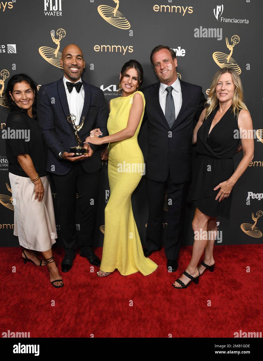 Diana Romo, from left, Melvin Robert, Bianca Rae, Brian DeCloux and ...