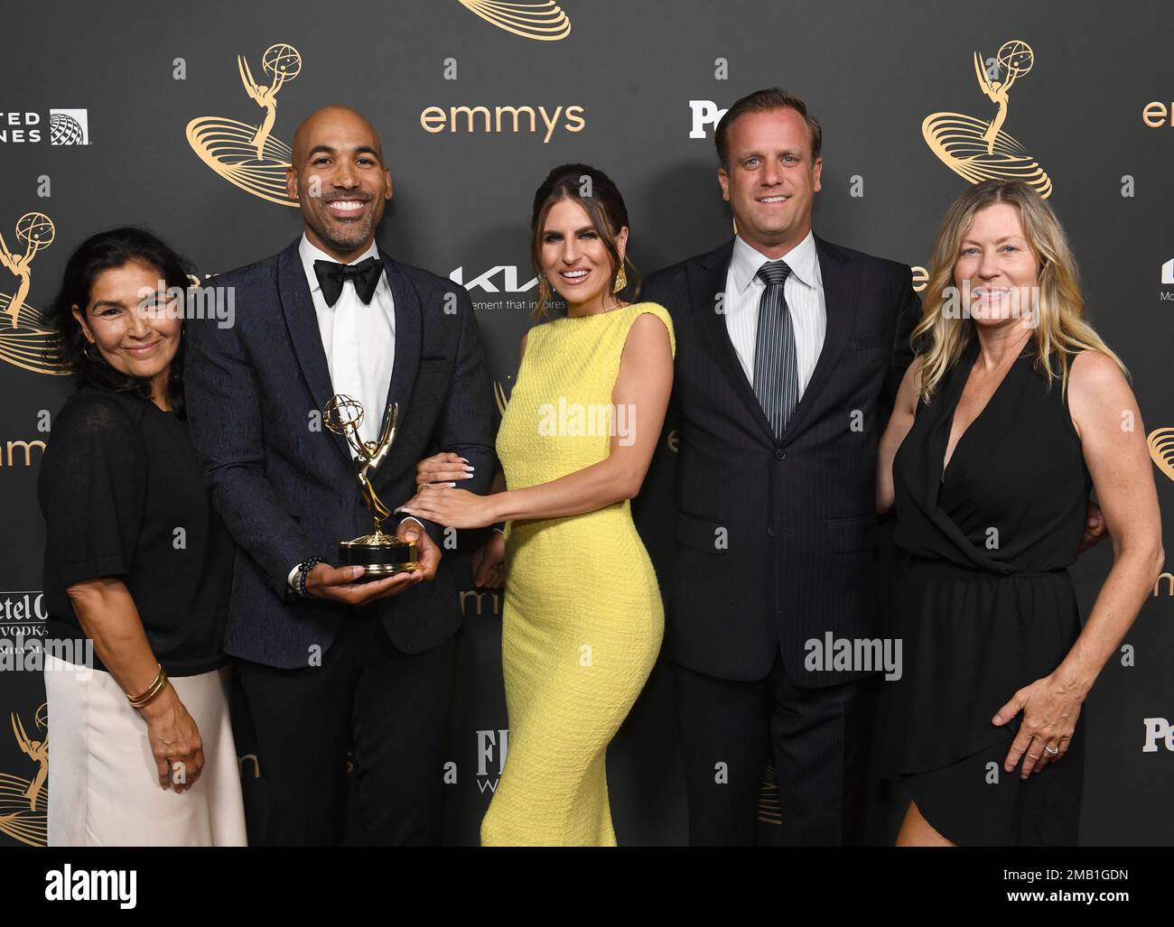 Diana Romo, from left, Melvin Robert, Bianca Rae, Brian DeCloux and ...
