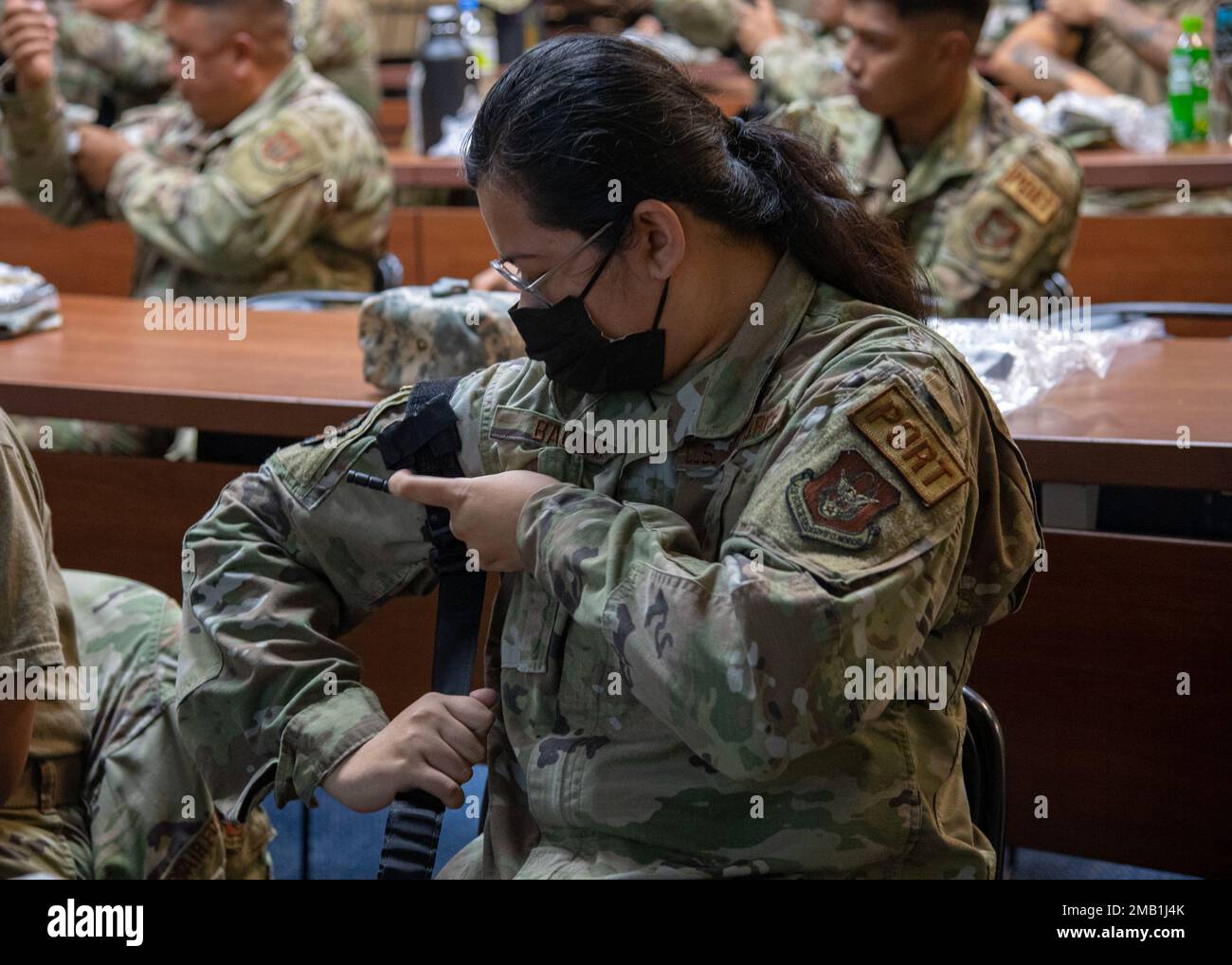 Airman 1st Class Heidee Bacani, 44th Aerial Port Squadron air ...