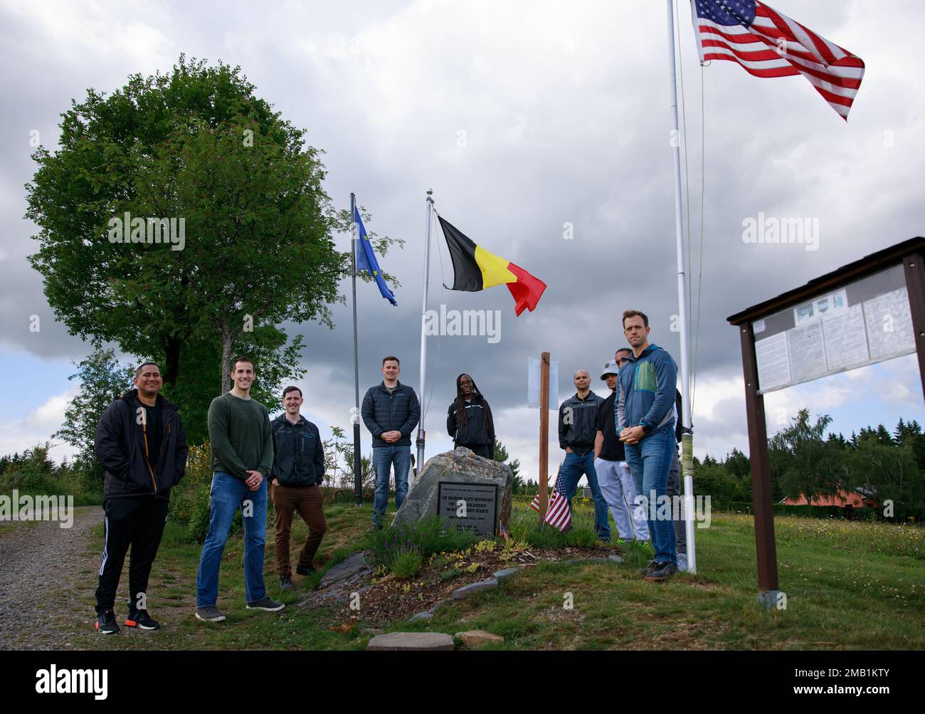 Soldiers from Headquarters and Headquarters Company, 12th Combat ...
