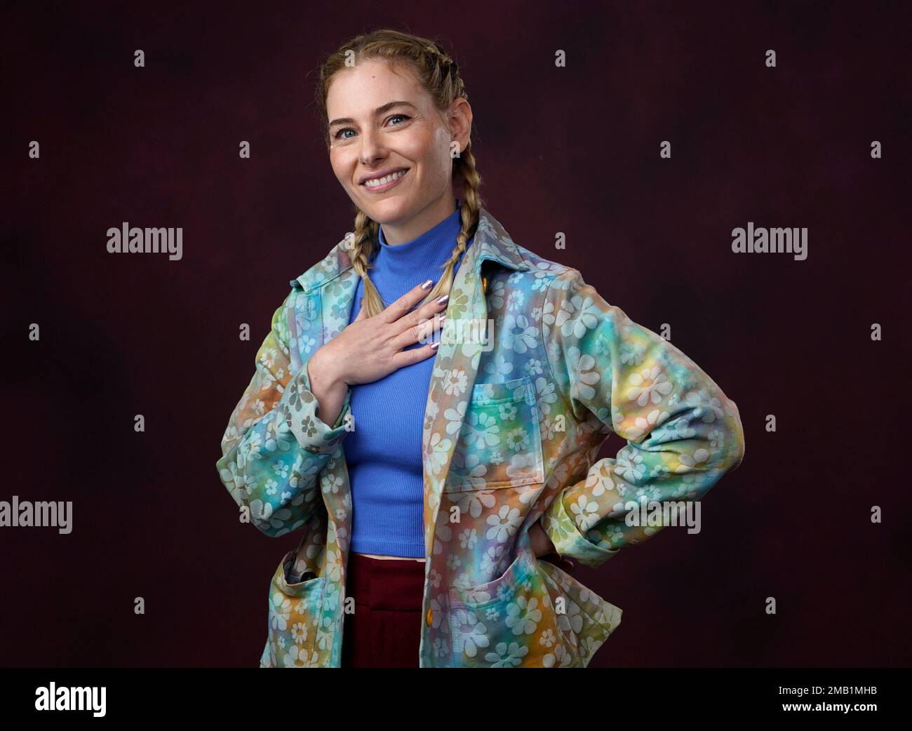 Lisa Hanawalt poses for a portrait to promote "Tuca & Bertie" on day ...