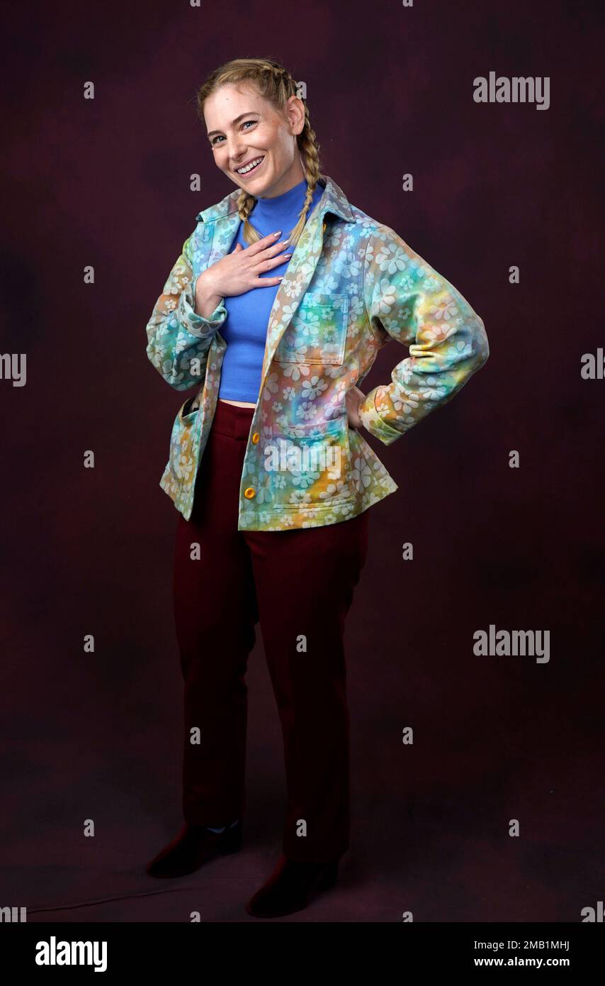 Lisa Hanawalt poses for a portrait to promote "Tuca & Bertie" on day ...