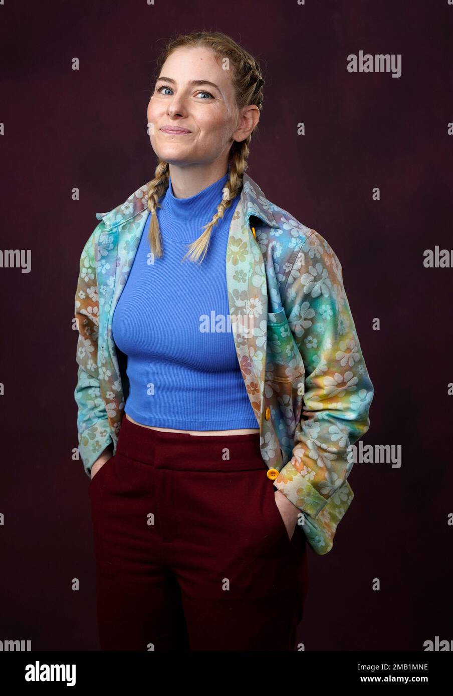 Lisa Hanawalt poses for a portrait to promote "Tuca & Bertie" on day ...