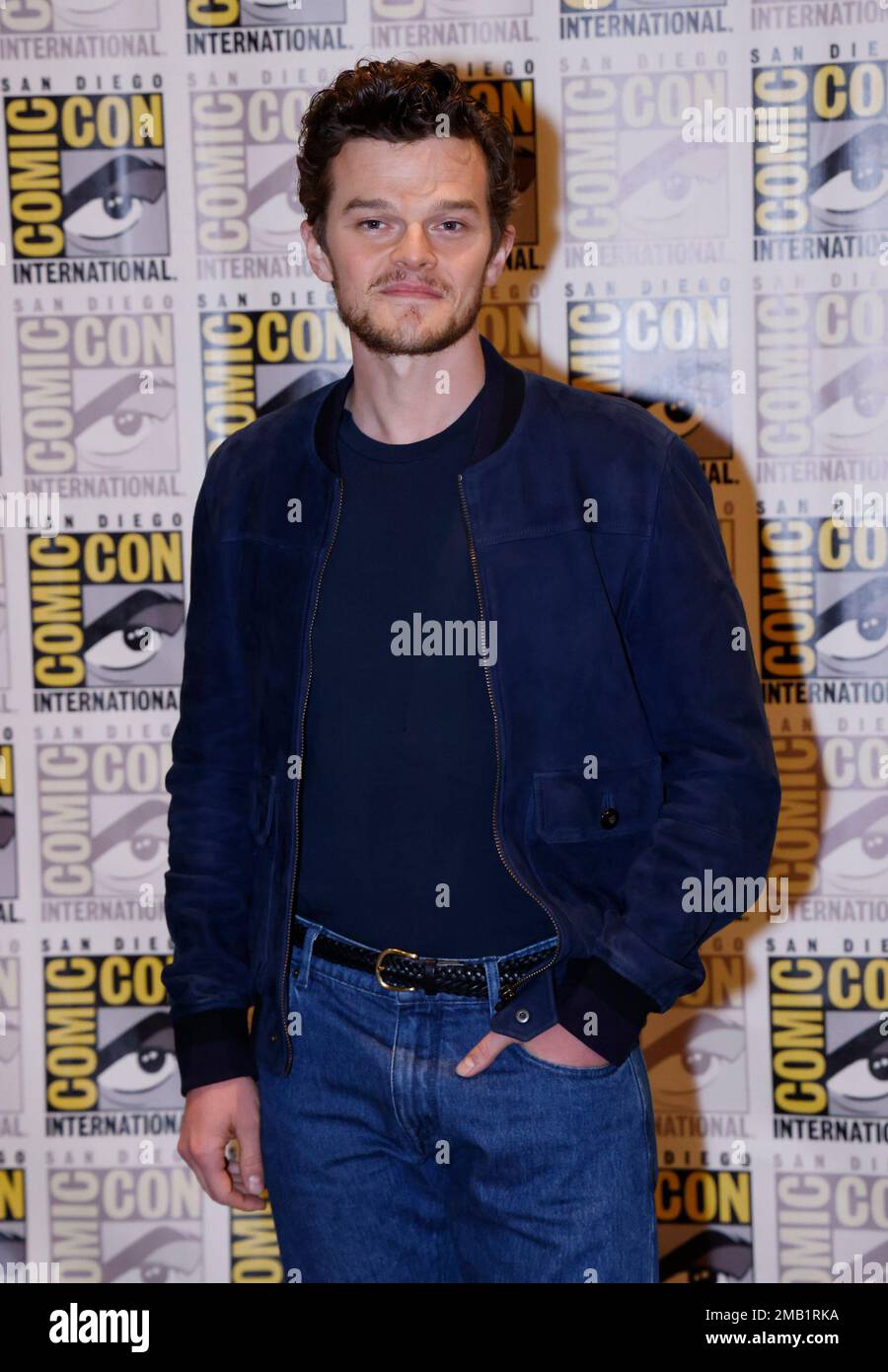 Robert Aramayo attends a press line for "The Lord of the Rings: The ...