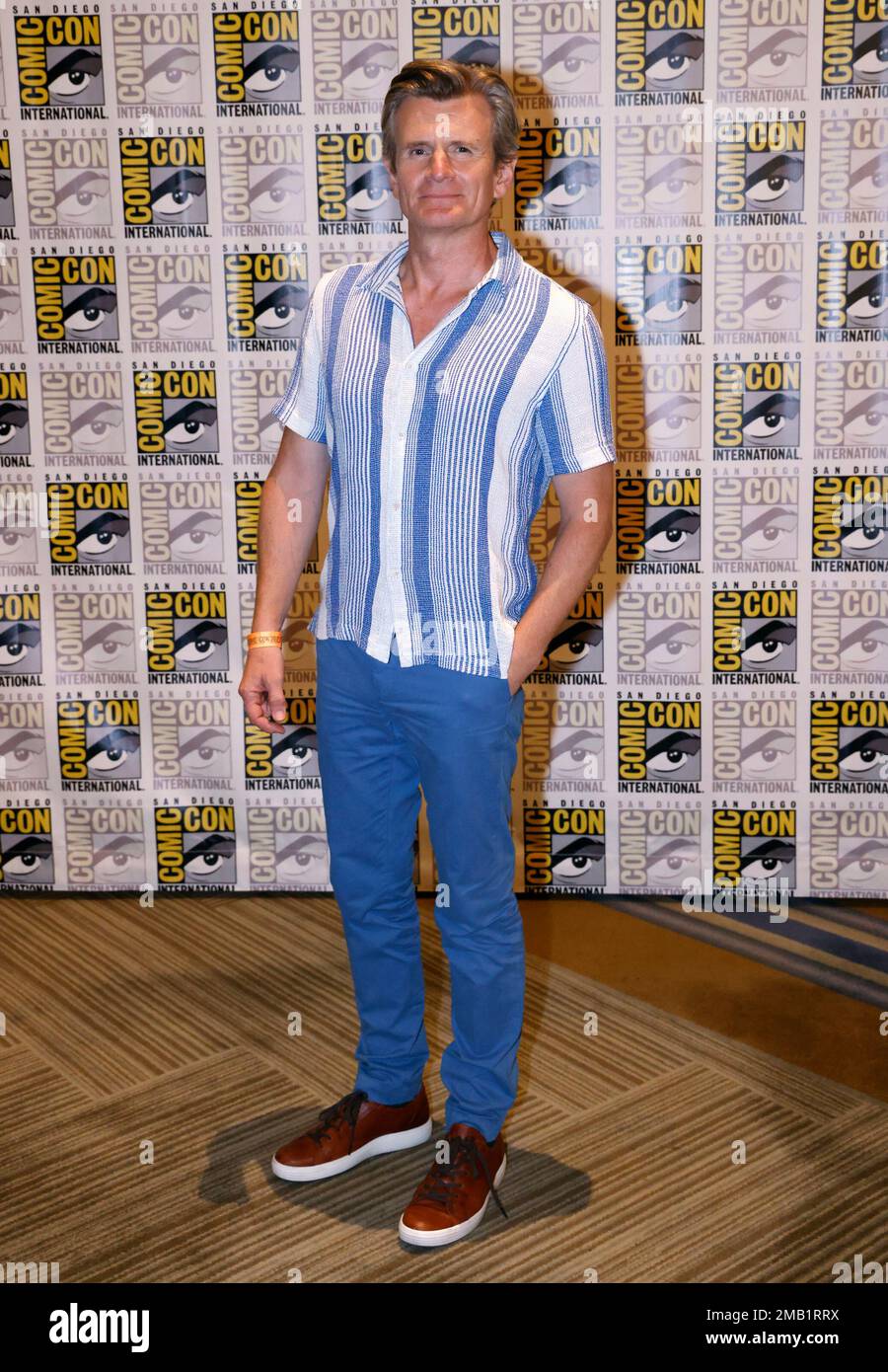 Charles Edwards attends a press line for "The Lord of the Rings: The ...