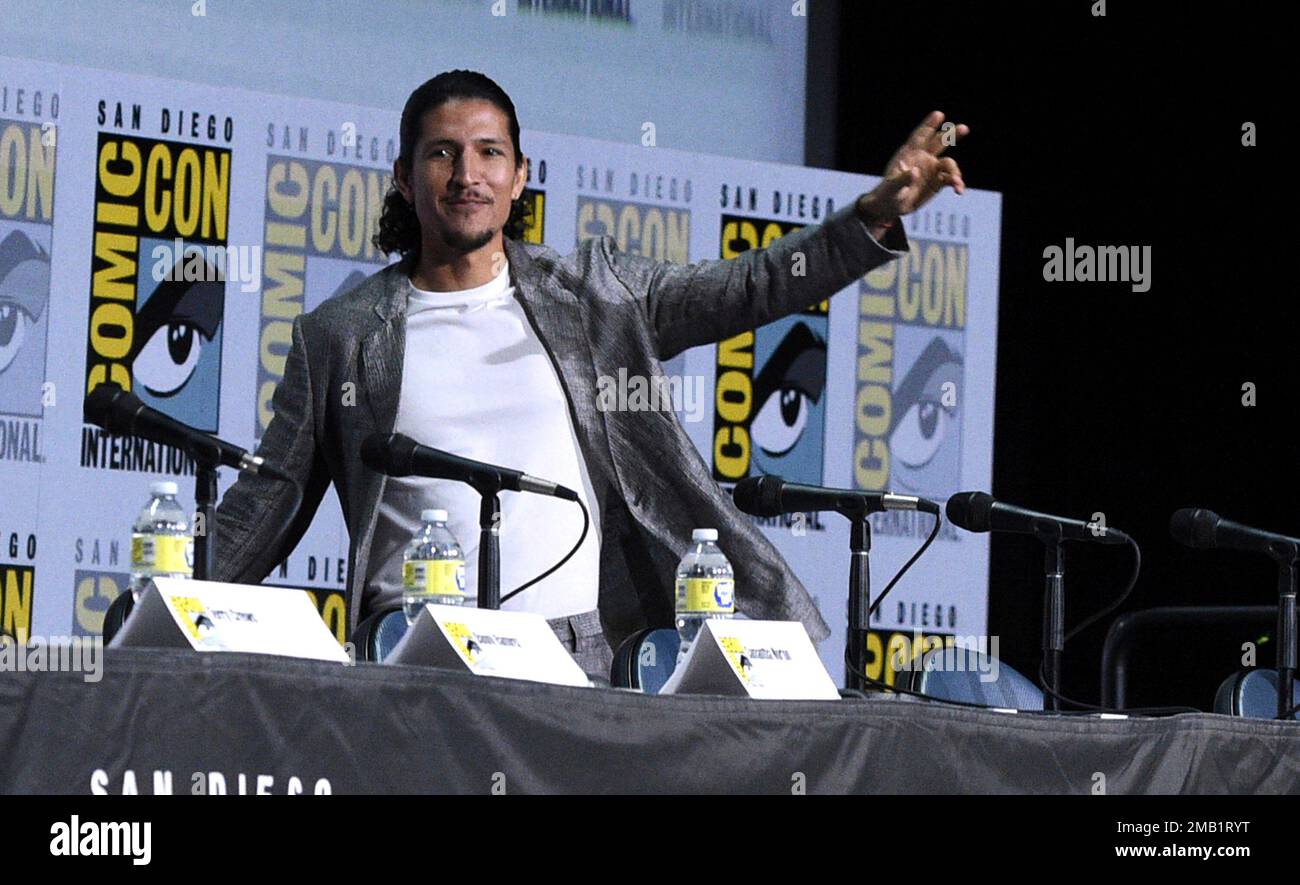 Danny Ramirez attends a panel for "Tales of the Walking Dead" on day ...