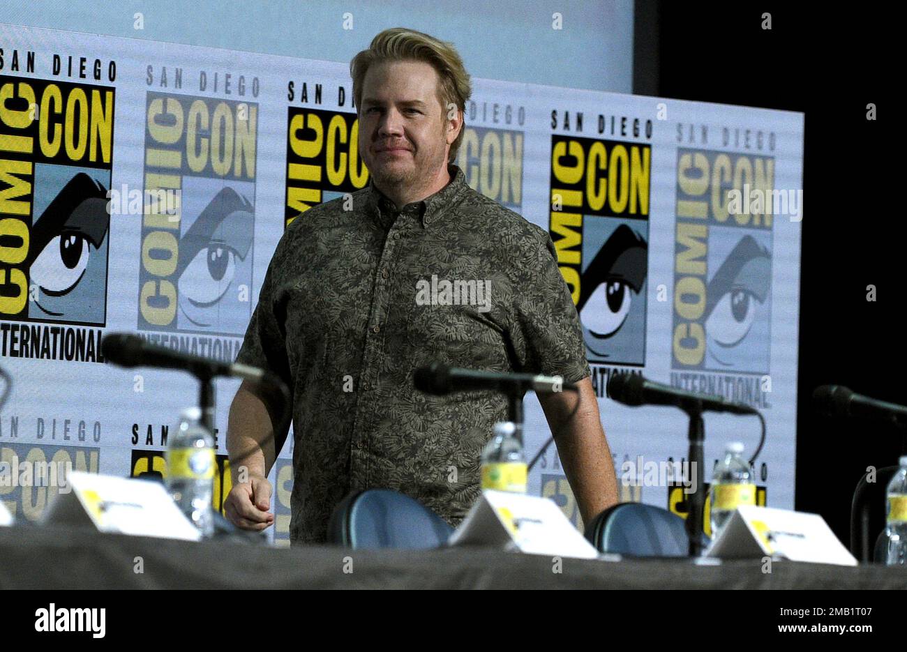 Josh McDermitt attends a panel for "The Walking Dead" on day two of ...