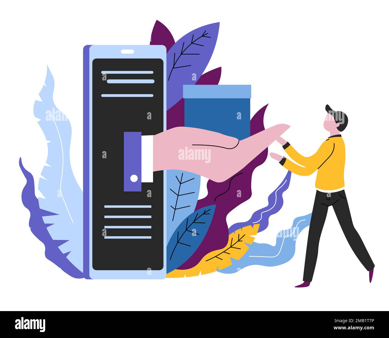 Food product receiving Stock Vector Images - Alamy