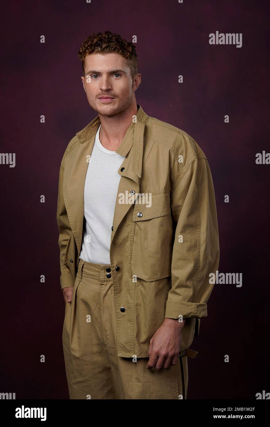 Jake Austin Walker poses for a portrait to promote "National Treasure: Edge of History" on day ...