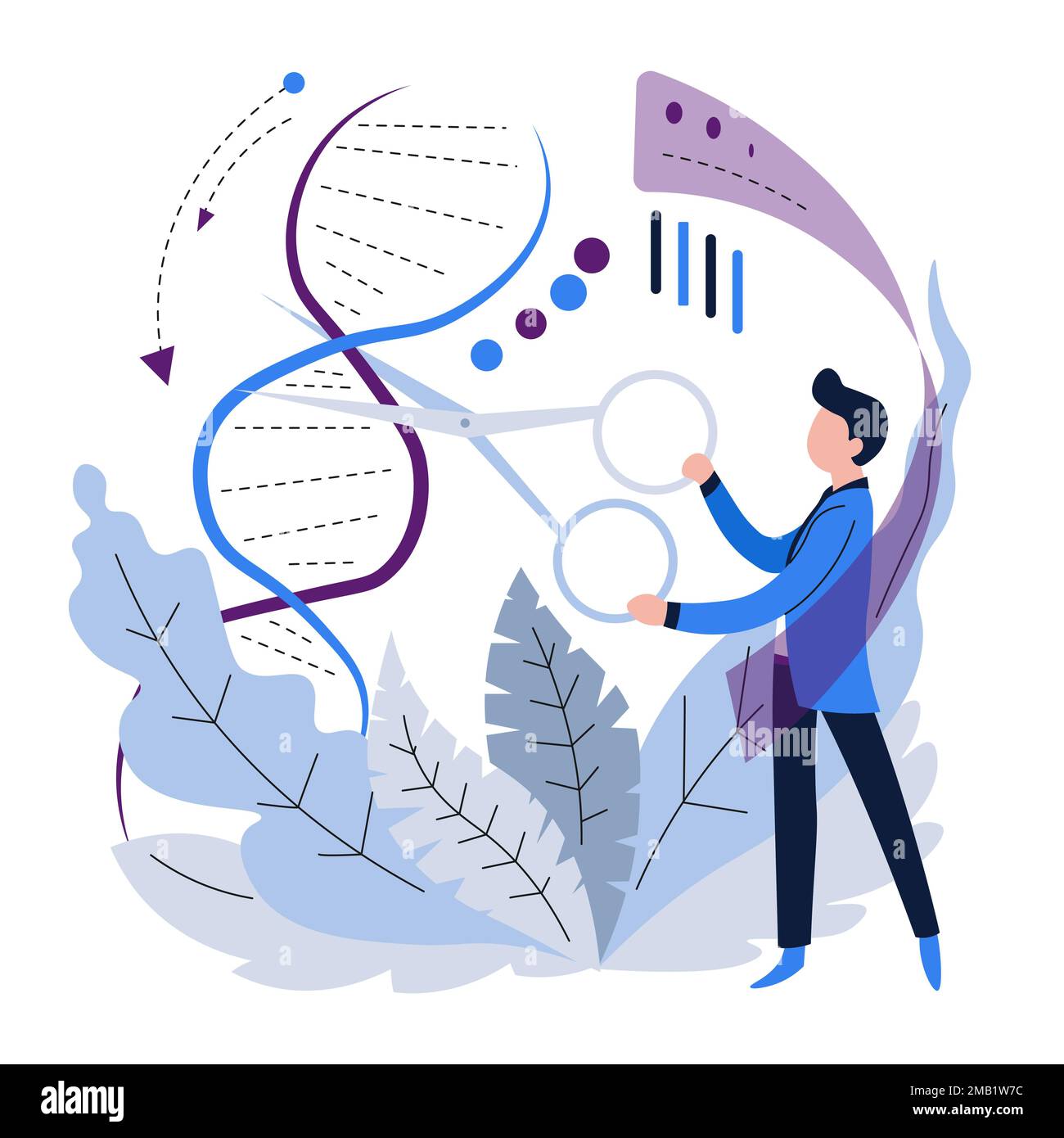 Genetic code microbiology or genetics DNA spiral experiments and ...