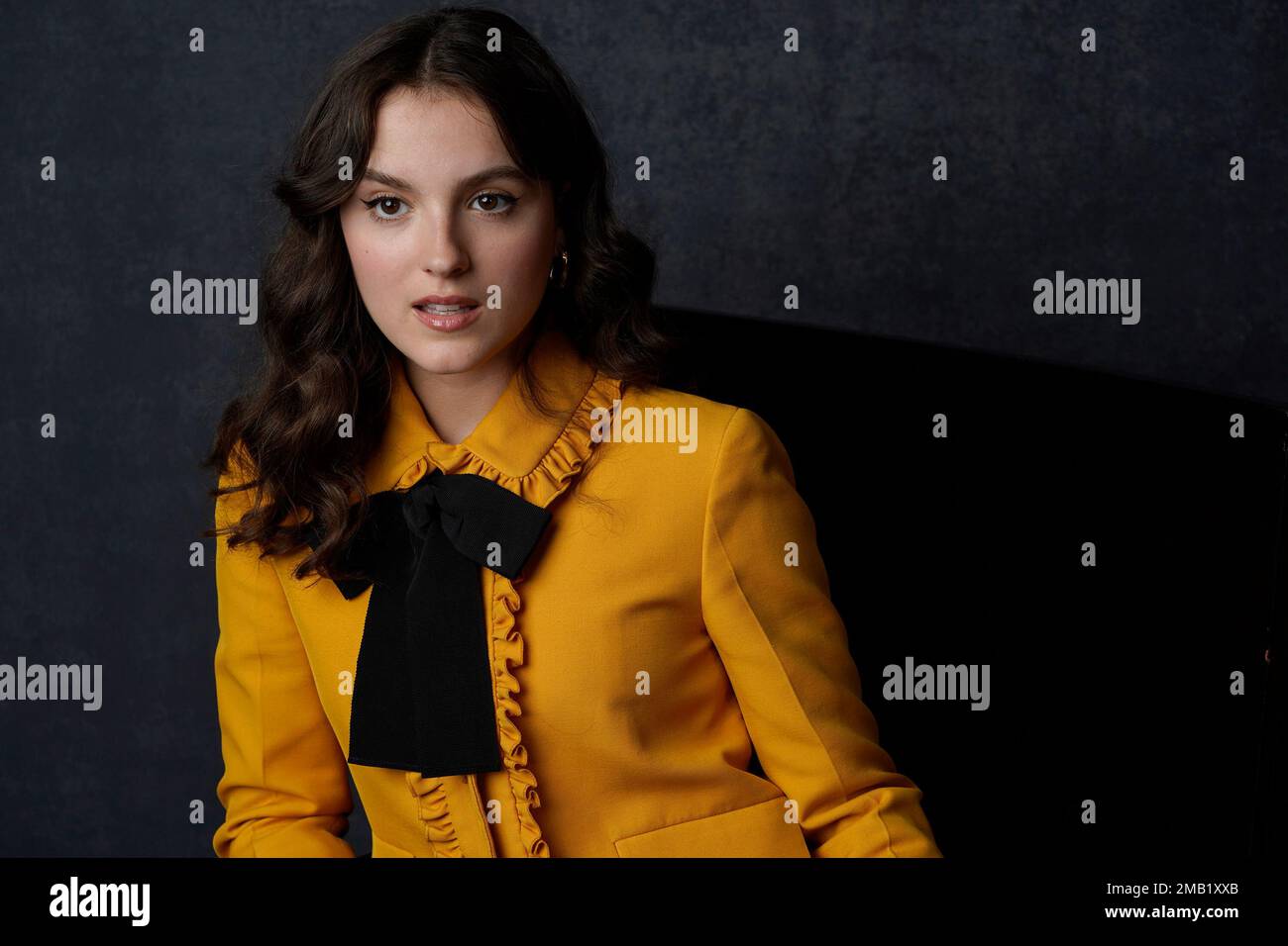 Fina Strazza poses for a portrait to promote the television series ...