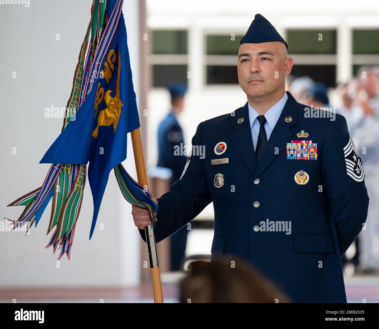 Cmsgt john payne hi-res stock photography and images - Alamy
