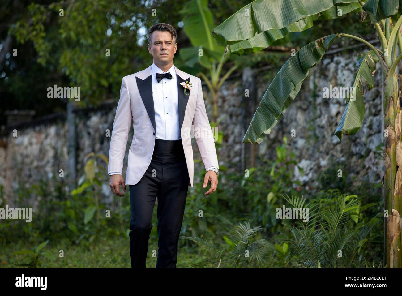 JOSH DUHAMEL in SHOTGUN WEDDING (2023), directed by JASON MOORE. Credit ...