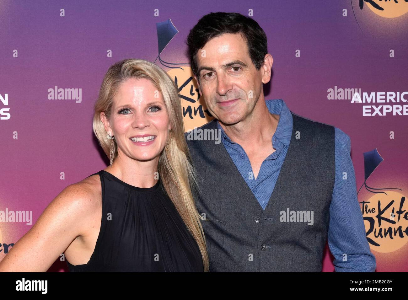 Kelli O'Hara and Greg Naughton attend "The Kite Runner" Broadway ...