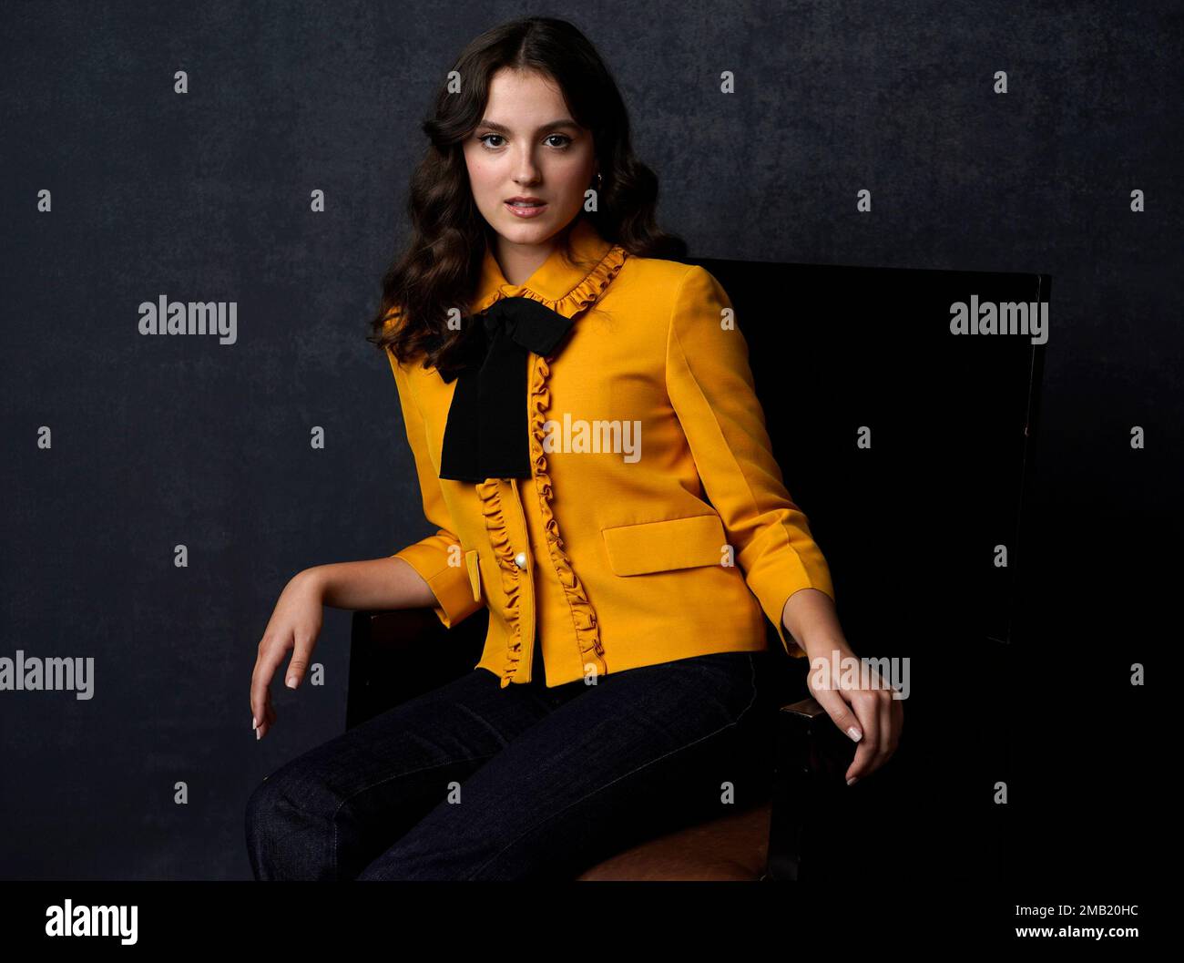Fina Strazza poses for a portrait to promote the television series ...