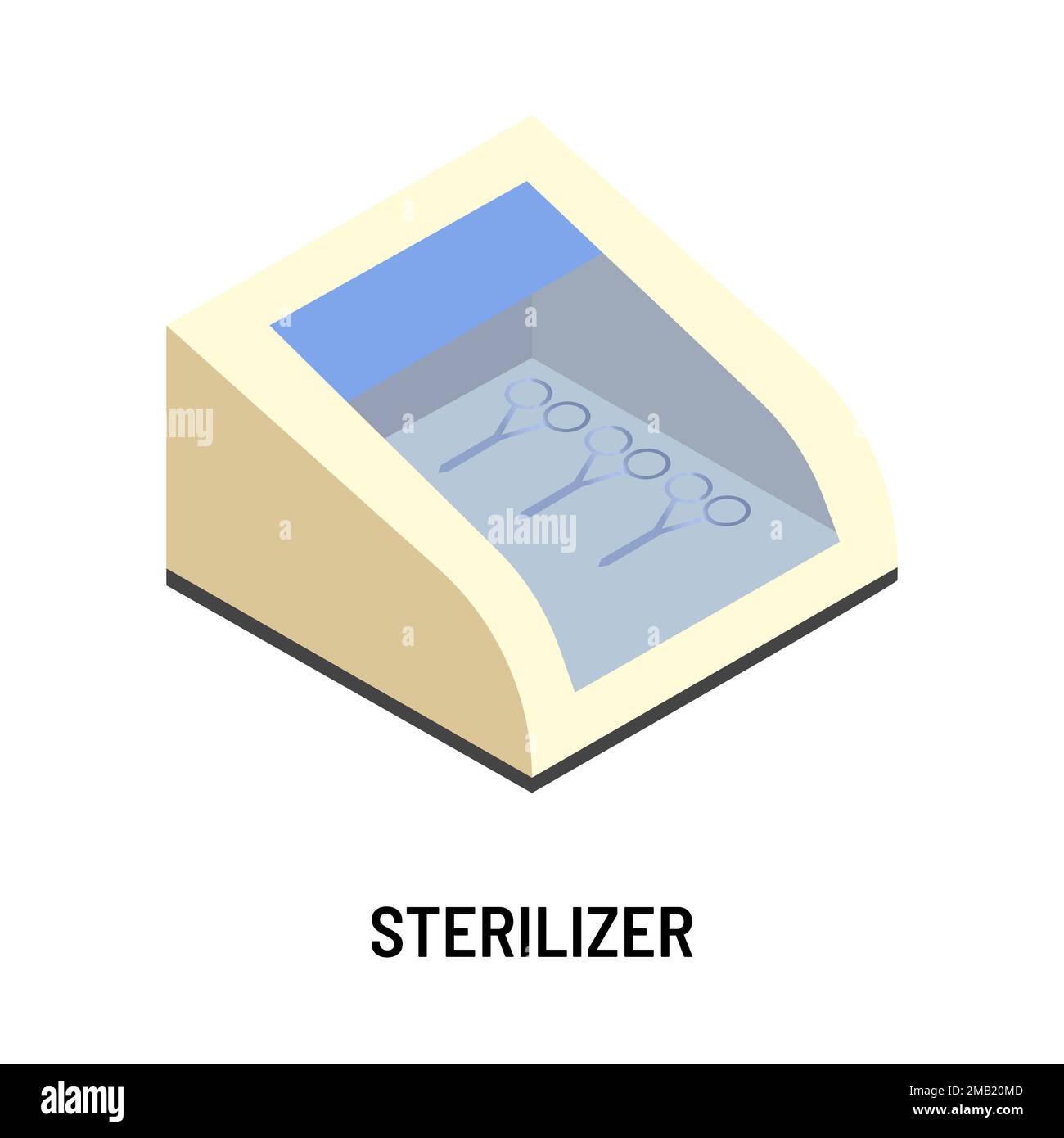 Electric Appliance Sterilizer Device Or Container Isolated Object