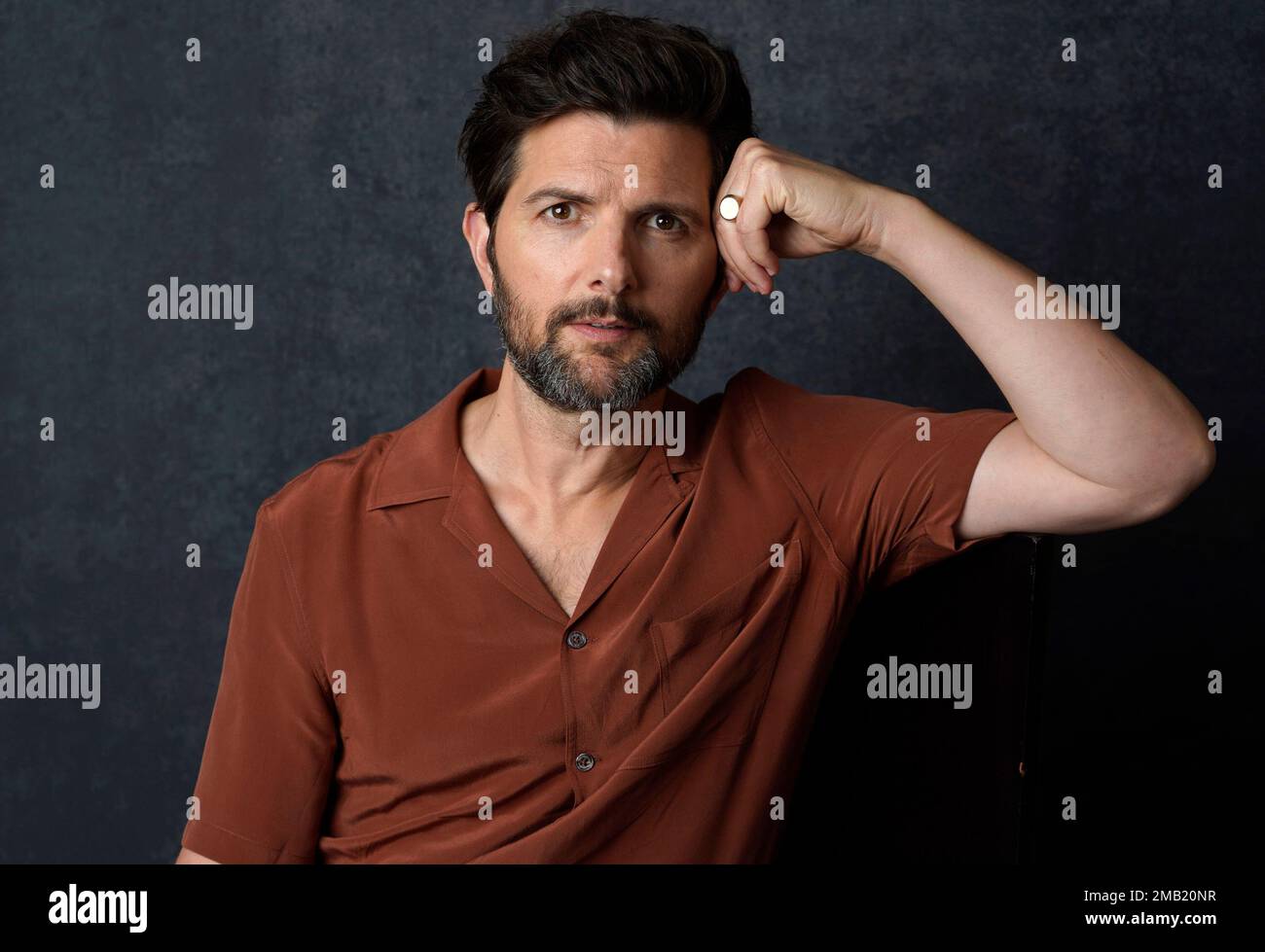Adam Scott poses for a portrait to promote "Severance" on day one of ...