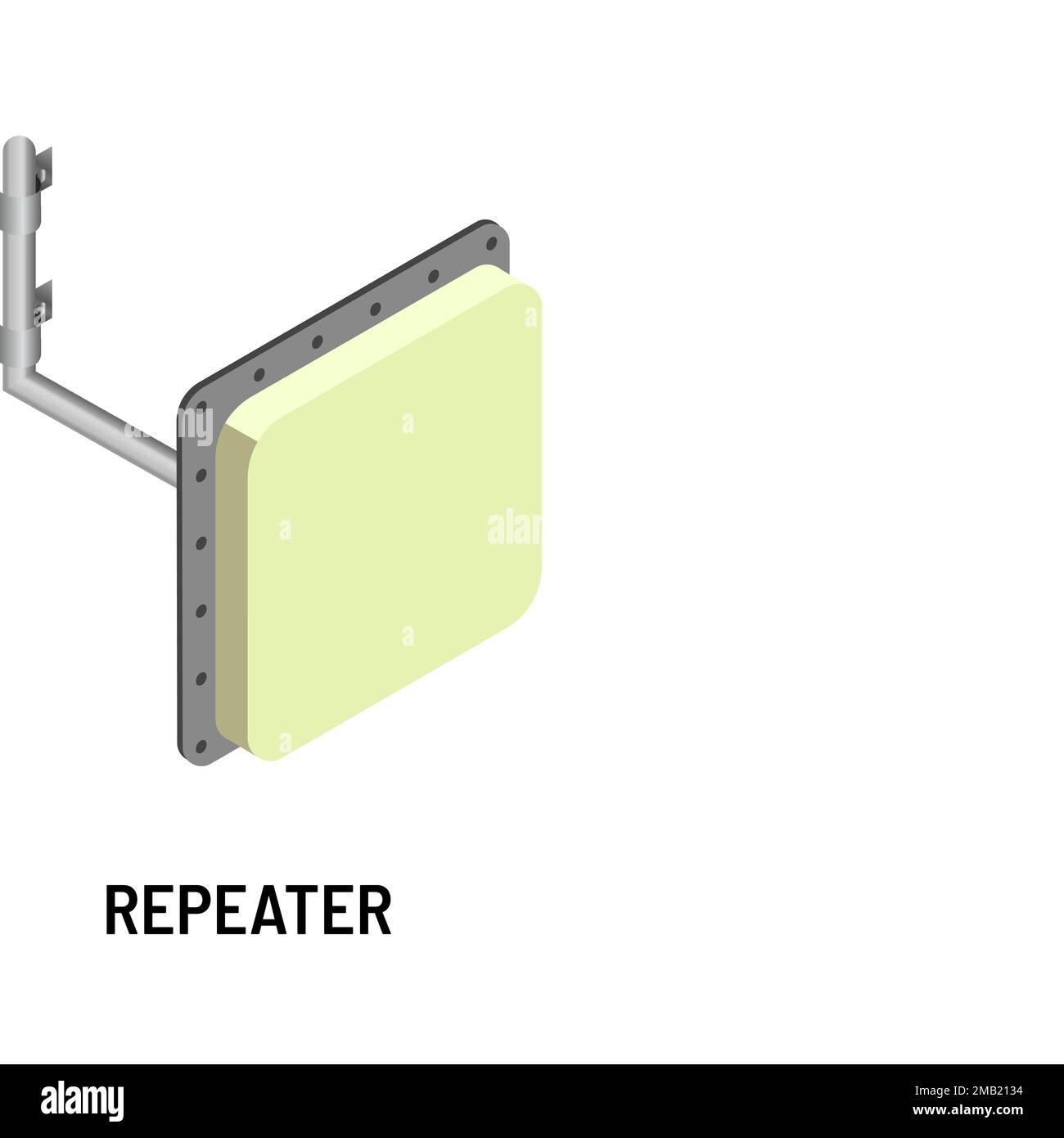 Repeater isolated object net signal extender transmitter and receiver vector electric device ...