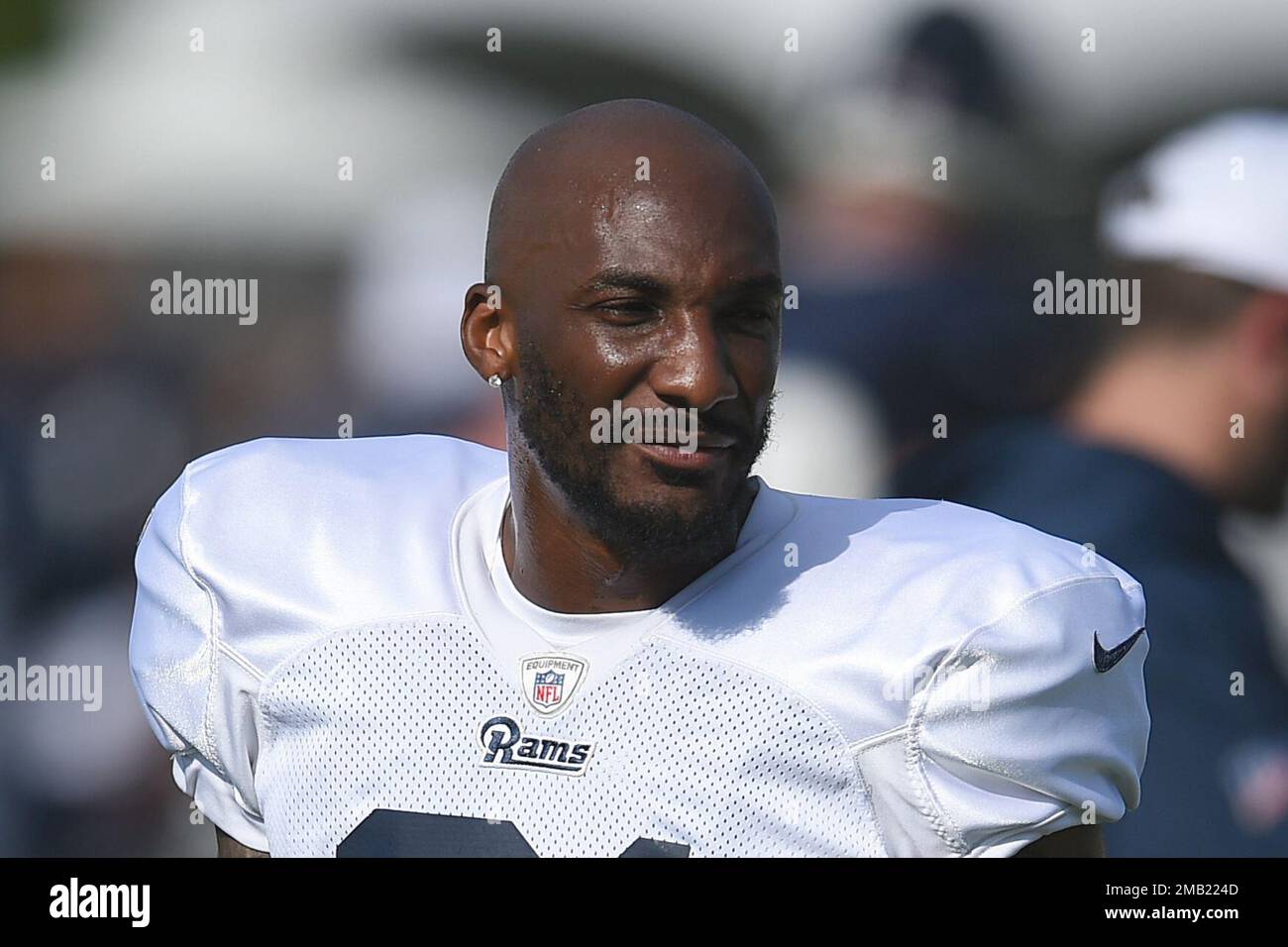 FILE - In this July 30, 2019, file photo, Los Angeles Rams cornerback ...