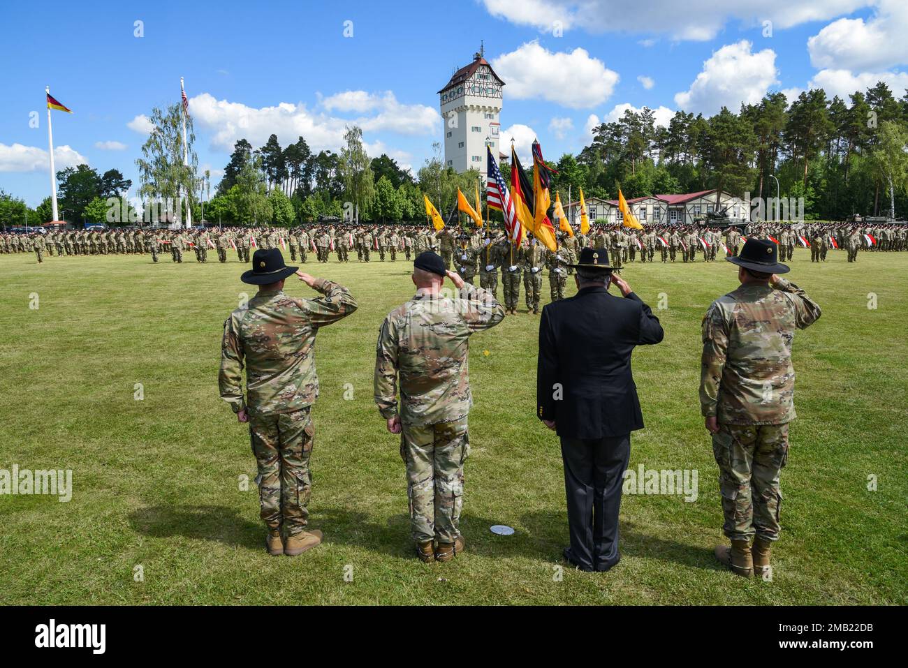 Left to right: U.S. Army Col. Robert McChrystal, incoming commander of ...