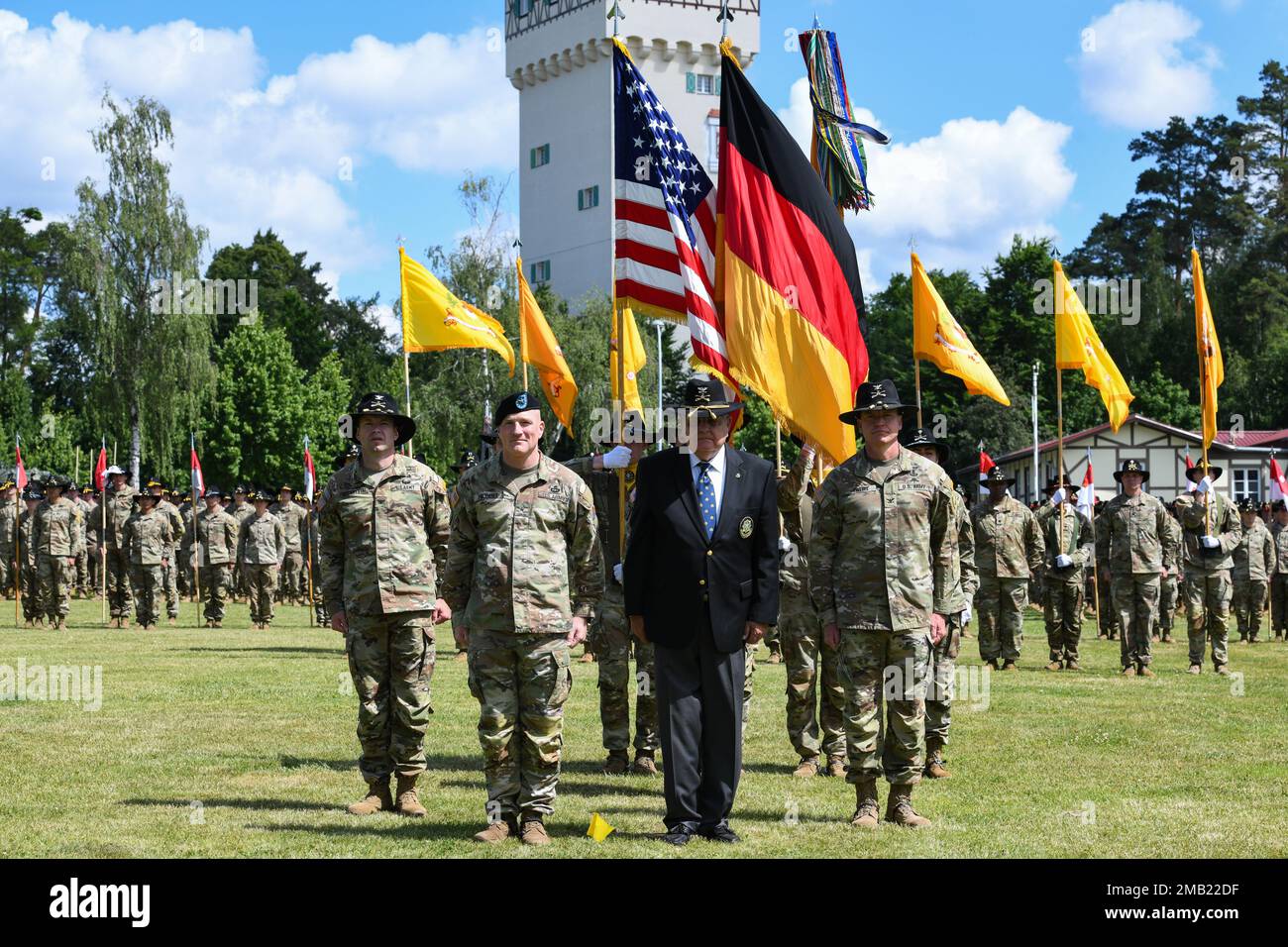 Left to right: U.S. Army Col. Robert McChrystal, incoming commander of ...