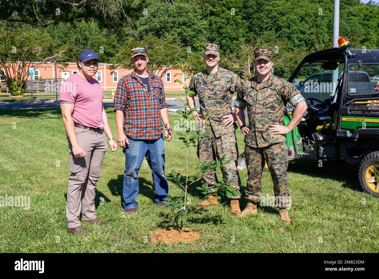 Jacob Thompson, Marine Corps University Facility Maintenance, Rodney ...