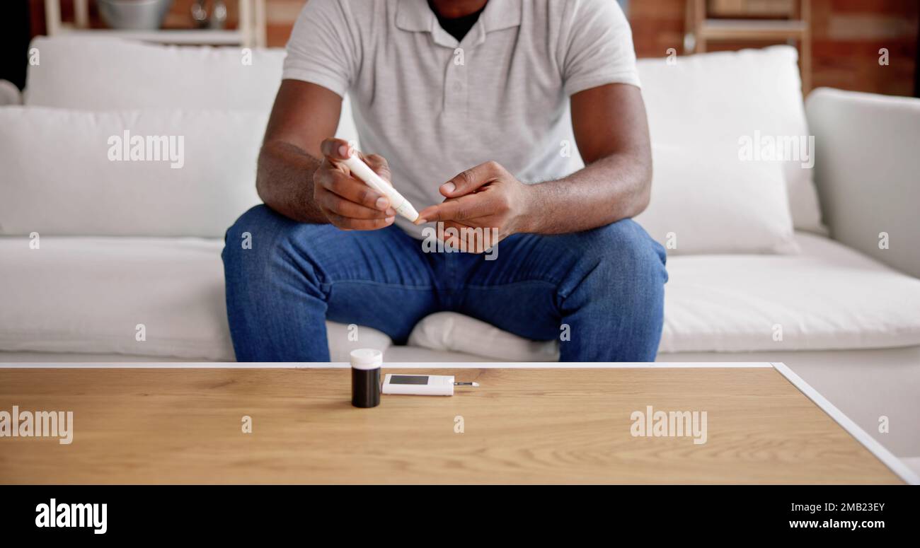 Medical glucometer hi-res stock photography and images - Alamy