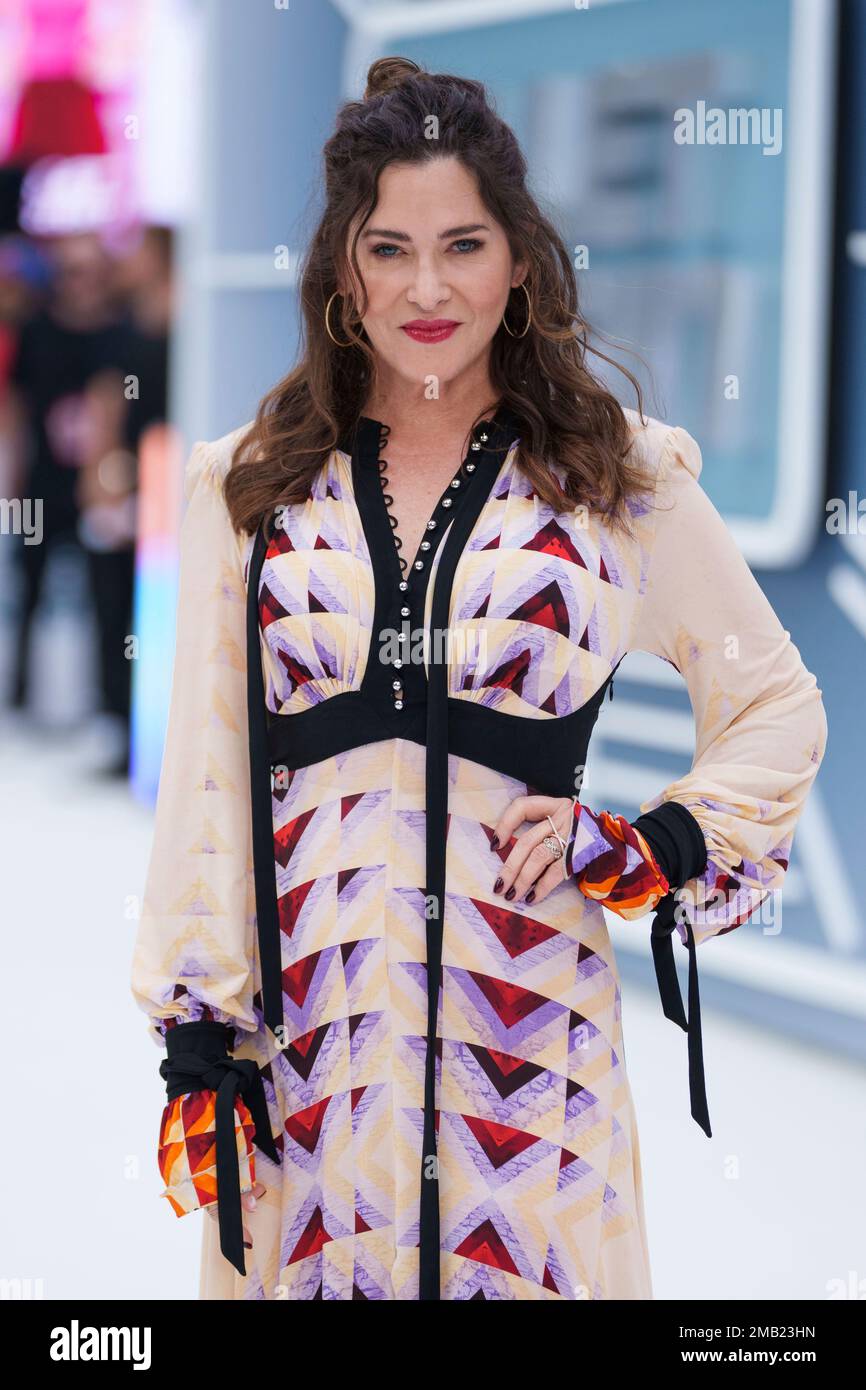 Producer Kelly McCormick poses for photographers upon arrival for the ...